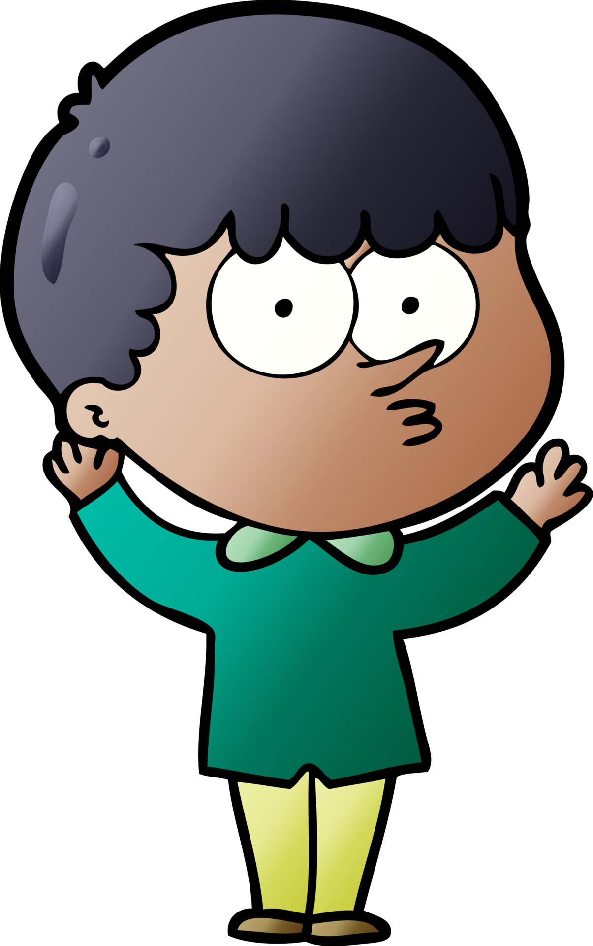 niño curioso de dibujos animados 40198253 PNG