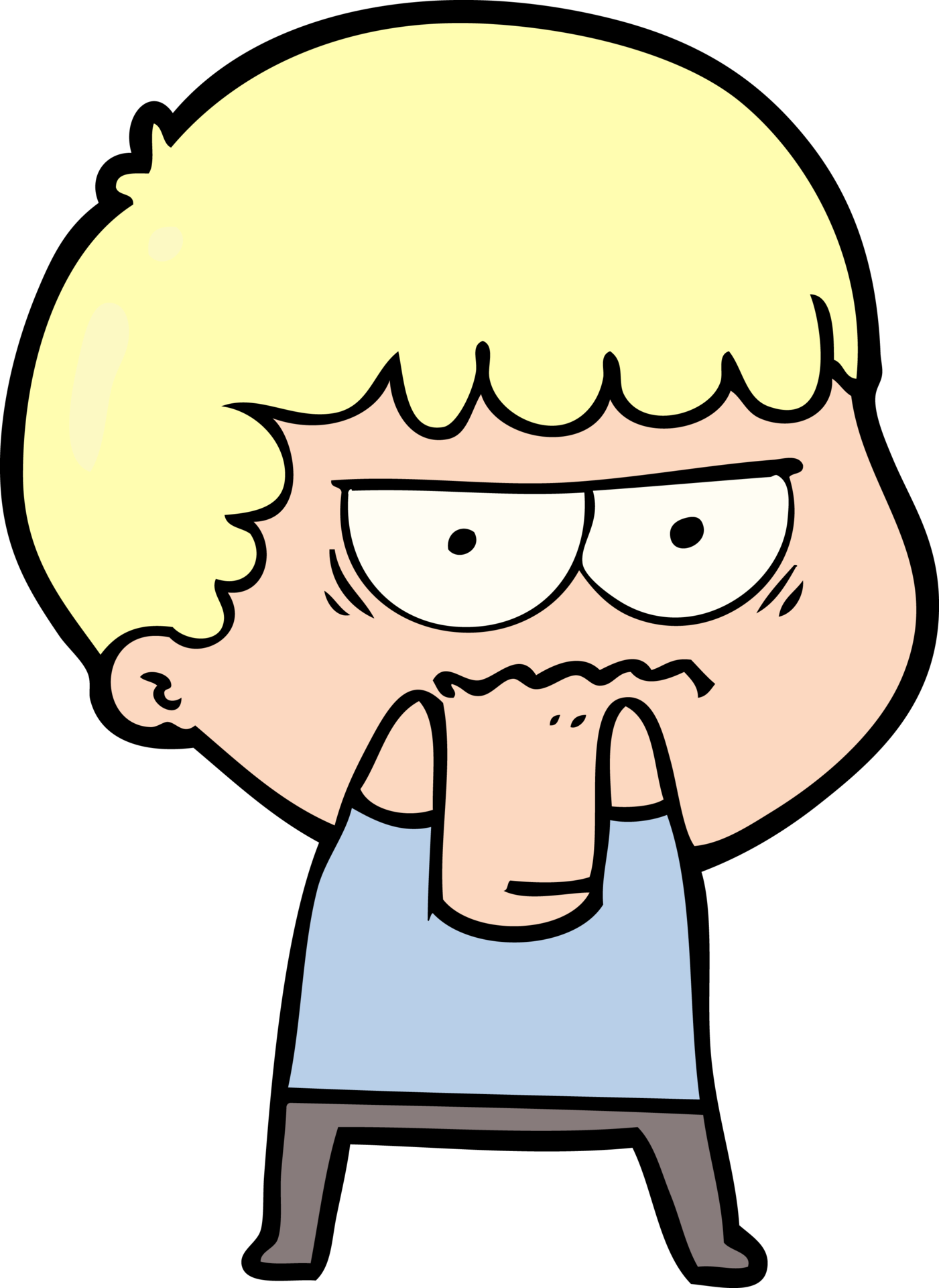 homem irritado dos desenhos animados 40198684 PNG