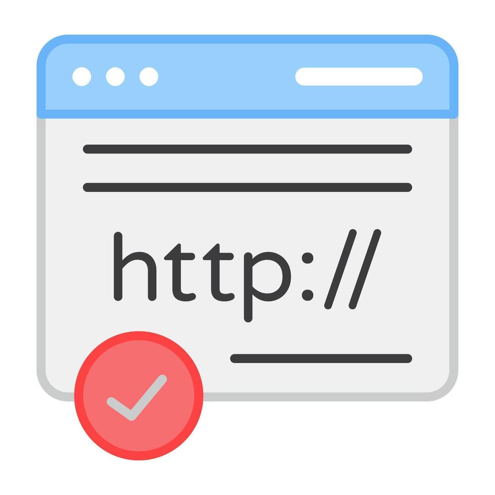 A flat design, icon of web coding 40199197 Vector Art at Vecteezy