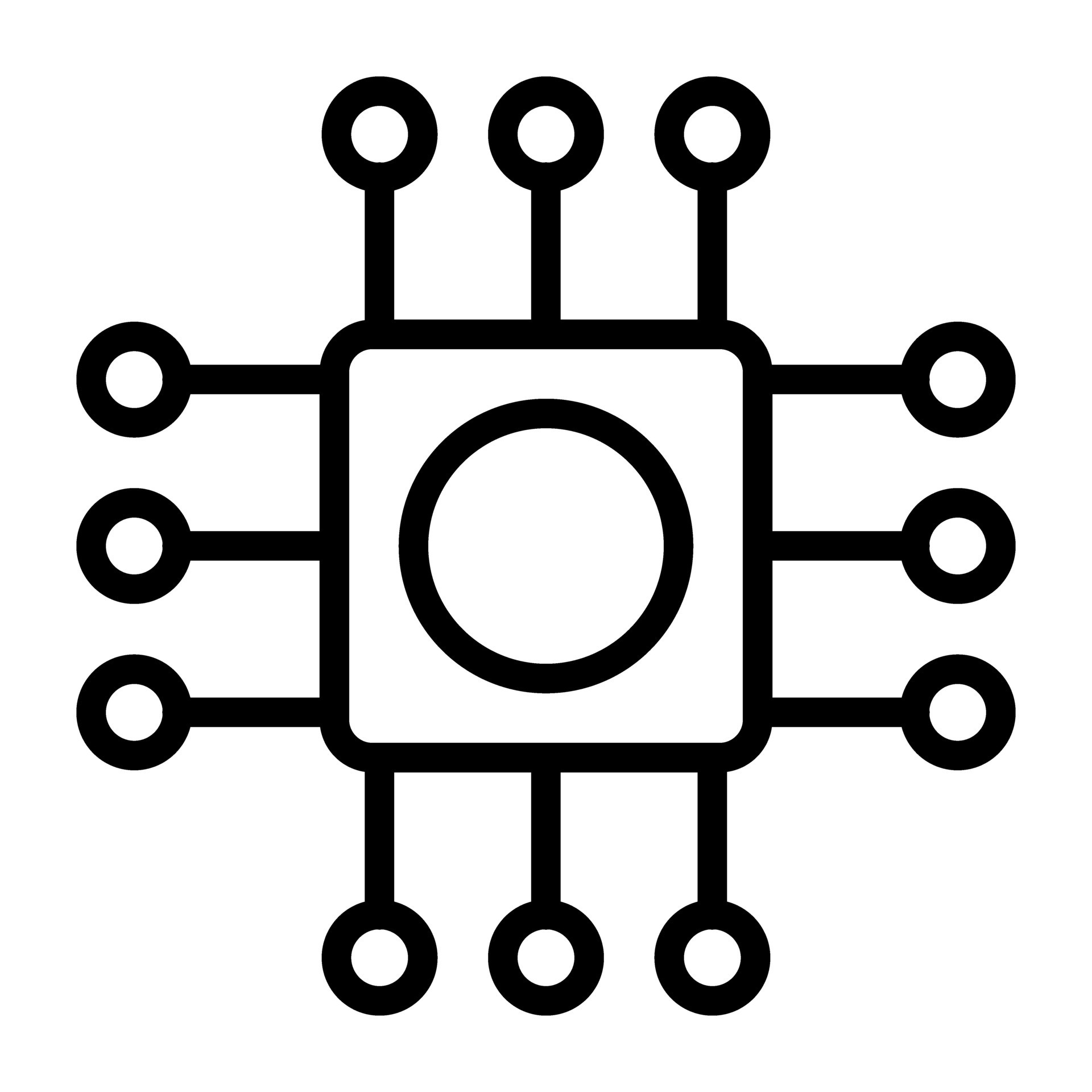 A Perfect Design Vector Of Microchip 40200433 Vector Art At Vecteezy