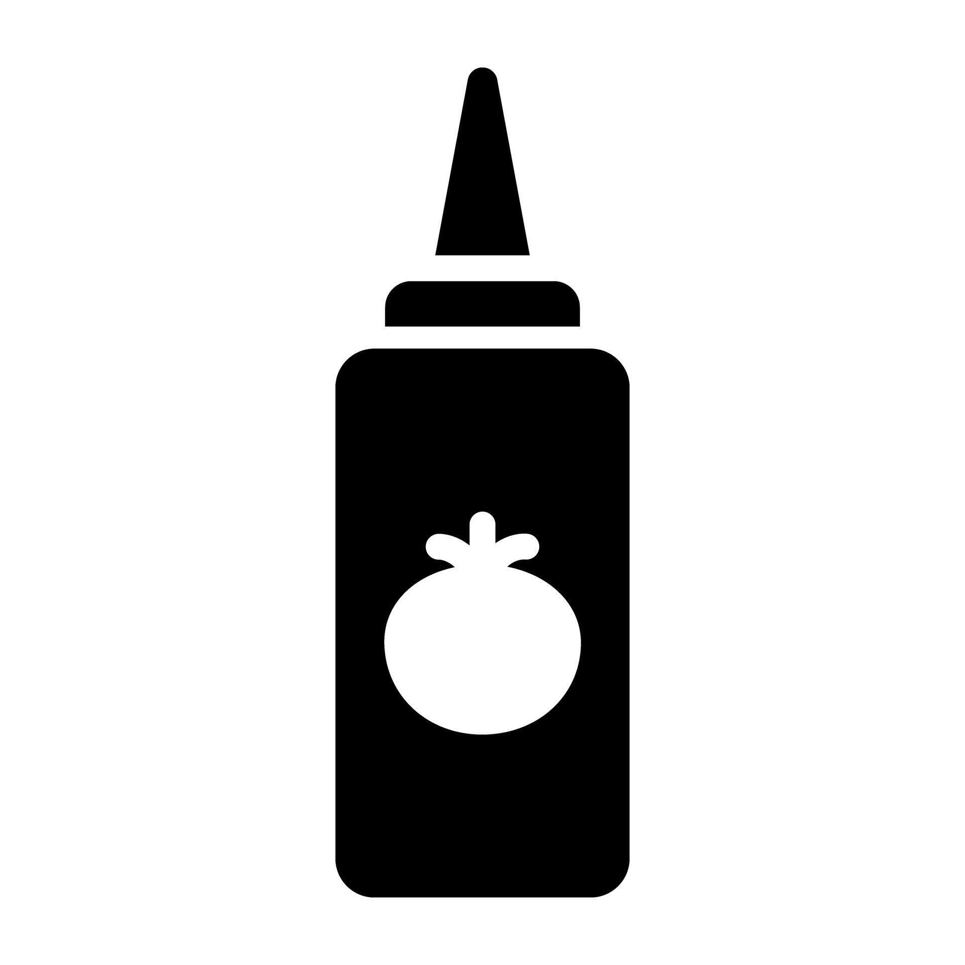 A Unique Vector Design Of Ketchup Bottle 40200700 Vector Art At Vecteezy