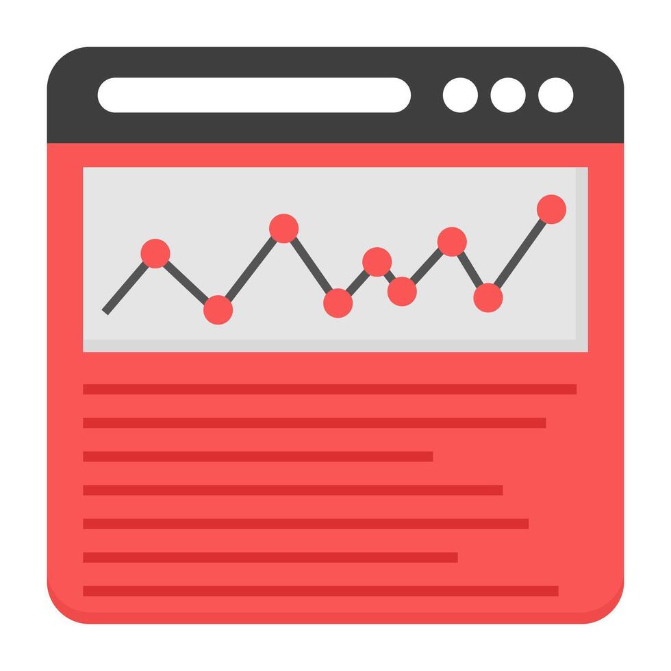Editable flat design of web analytics 40200738 Vector Art at Vecteezy