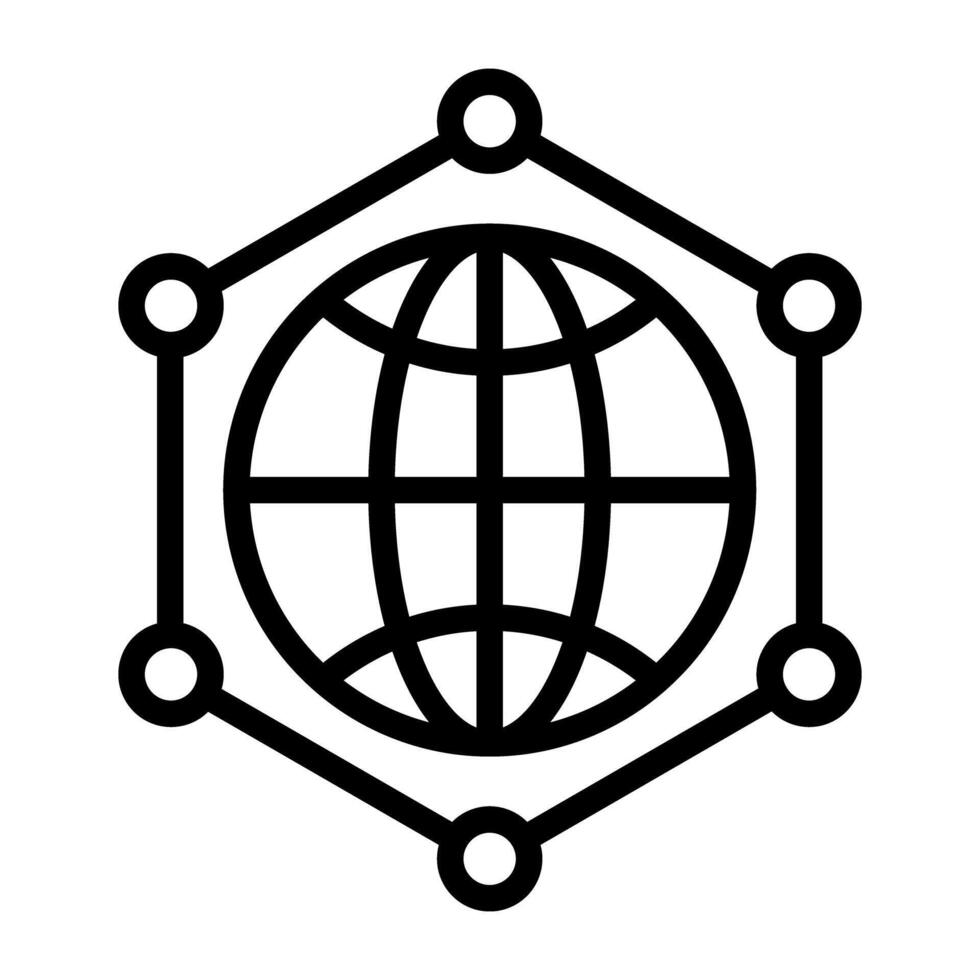 A Perfect Design Vector Of Global Network 40202349 Vector Art At Vecteezy