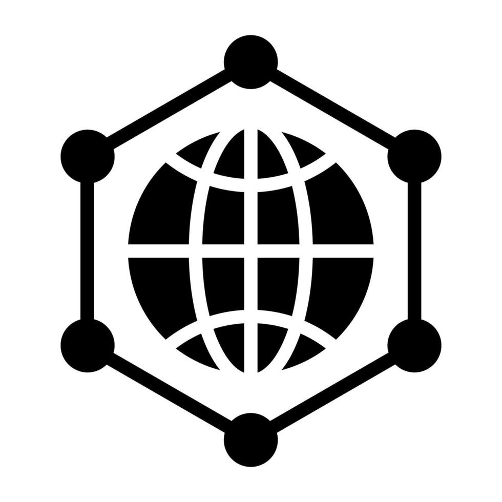 A Perfect Design Vector Of Global Network 40202610 Vector Art At Vecteezy