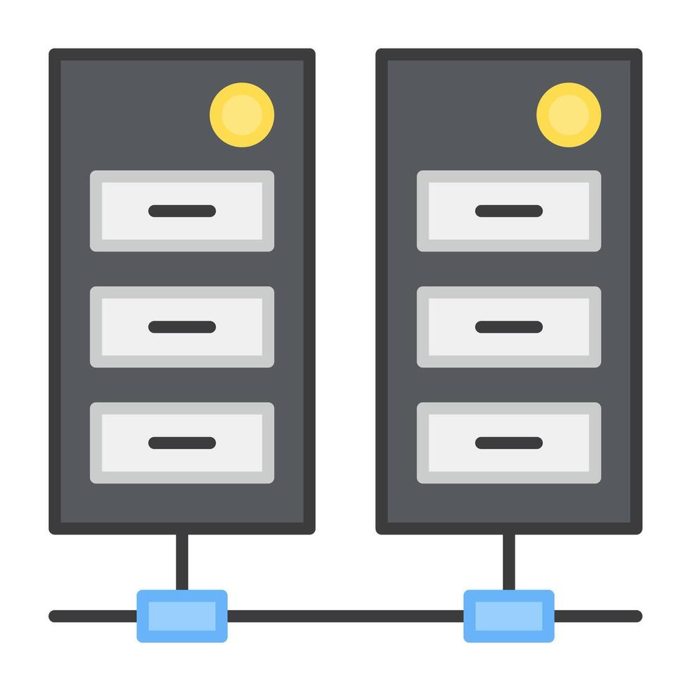 Modern design icon of data server network 40203015 Vector Art at Vecteezy
