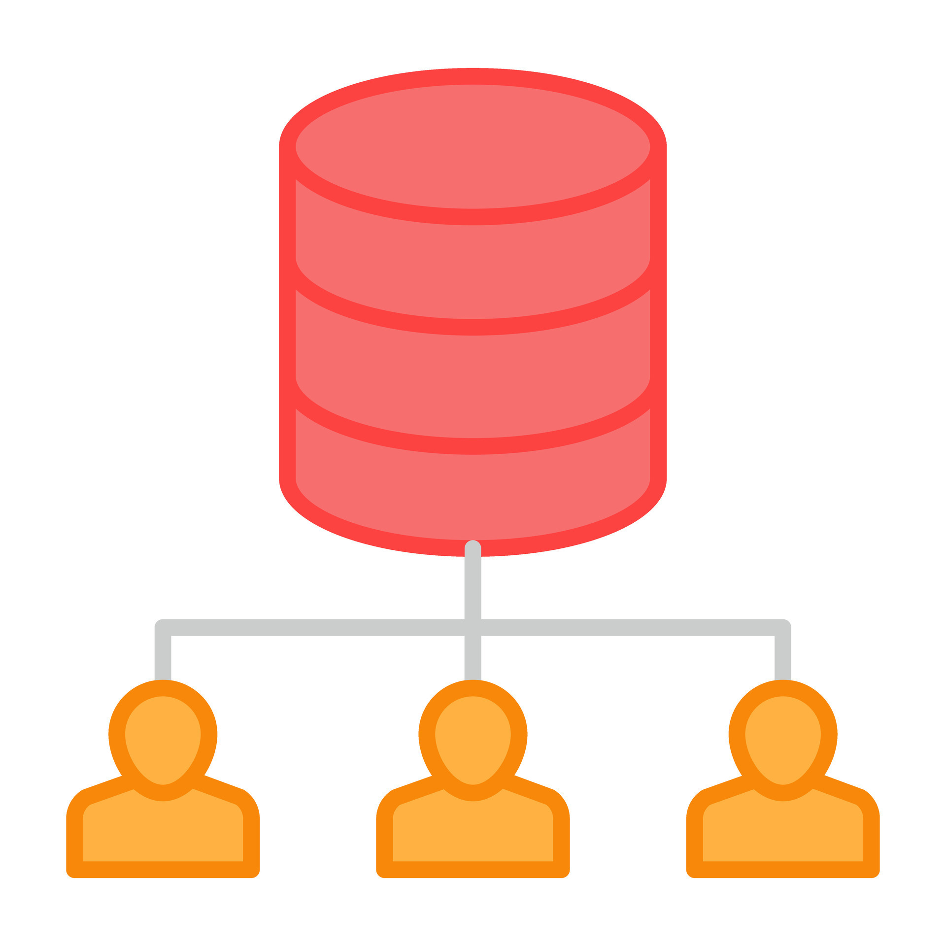 Modern design icon of database network 40204825 Vector Art at Vecteezy