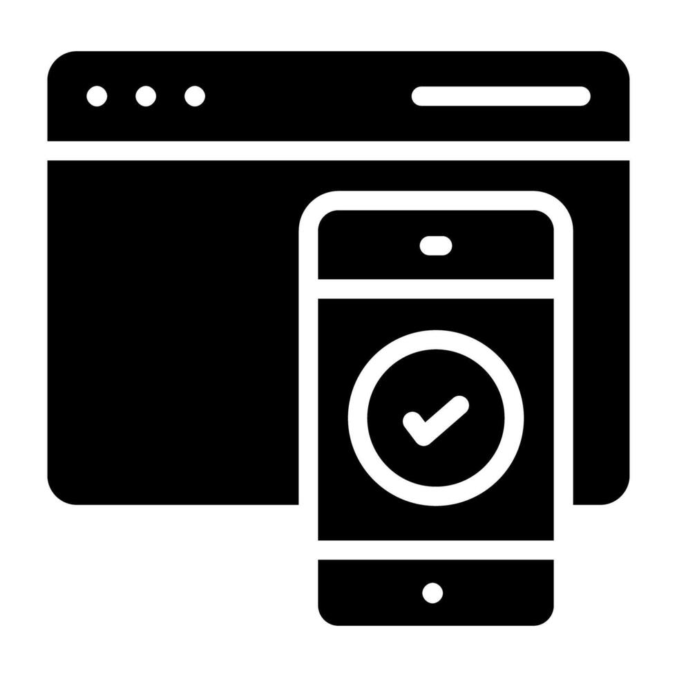 An Icon Design Of App Testing 40209410 Vector Art At Vecteezy