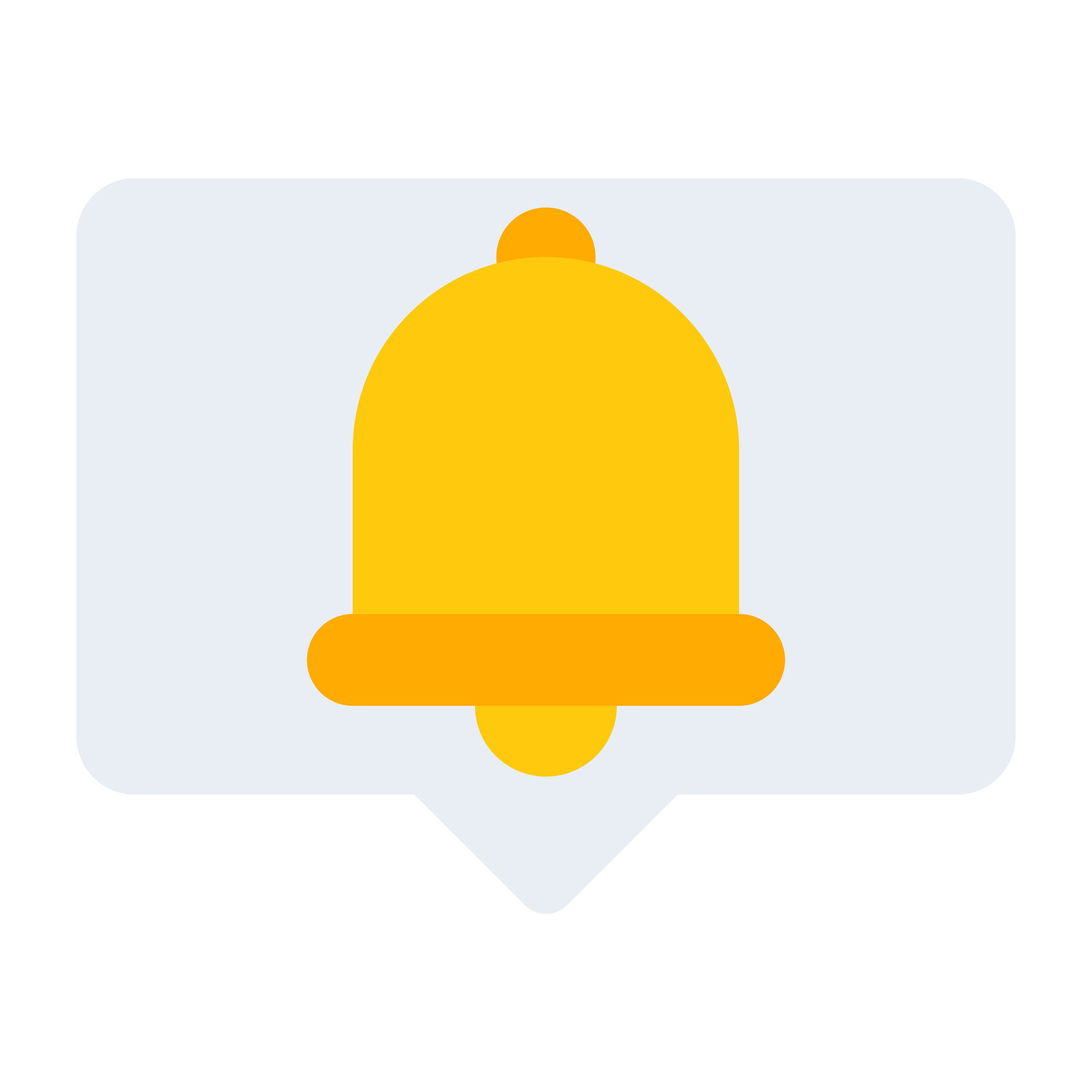 A flat design, icon of message notification 40210267 Vector Art at Vecteezy