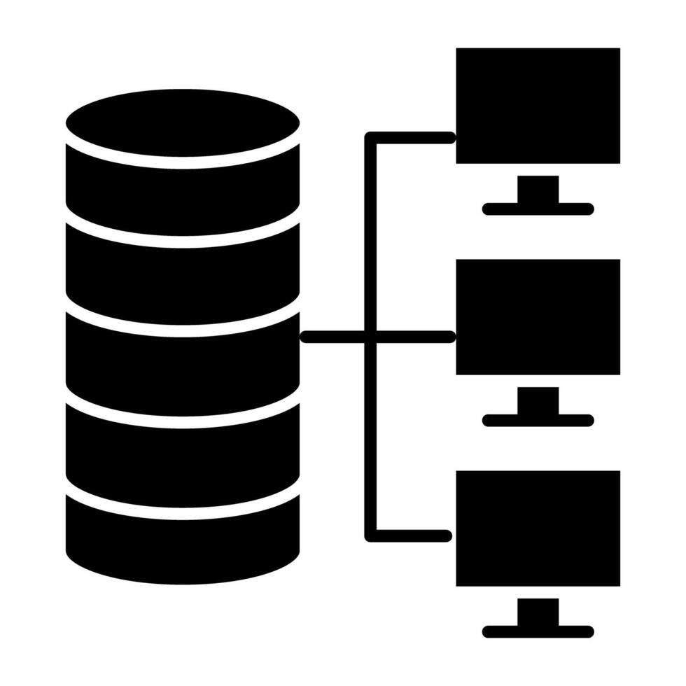 Database network icon in trendy design 40210349 Vector Art at Vecteezy