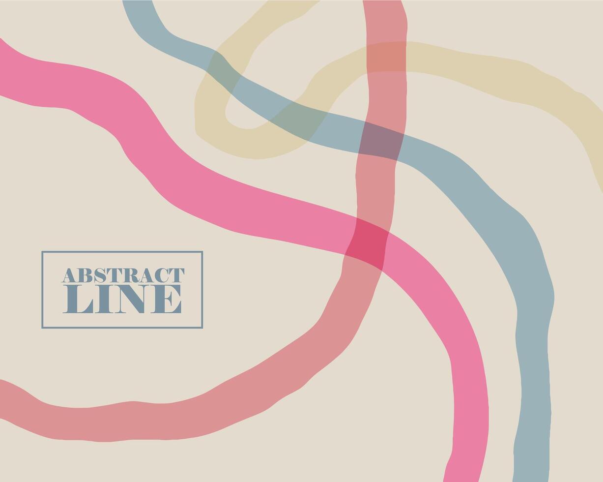 Abstract line design for templates. 40215088 Vector Art at Vecteezy