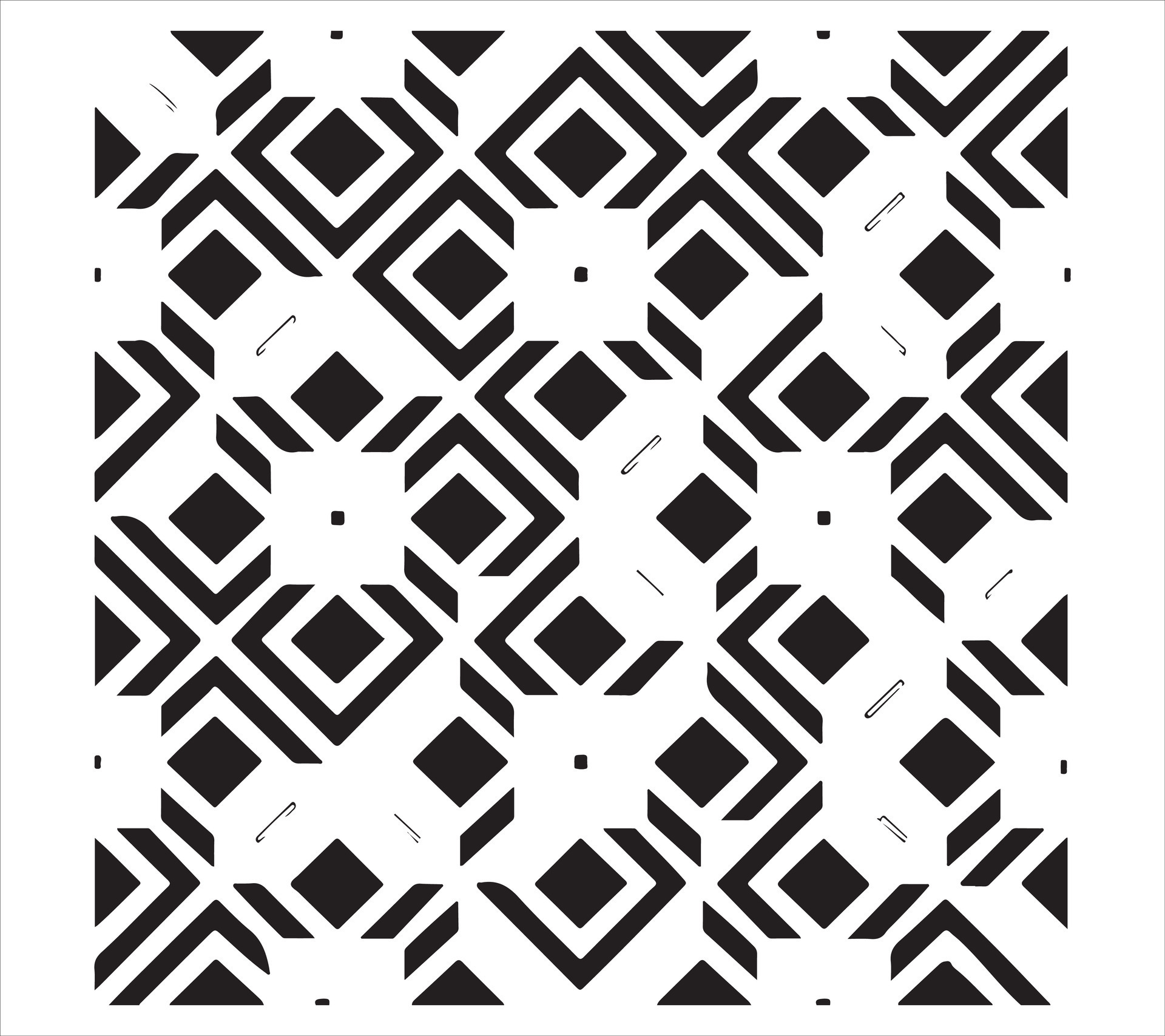 Square Grid Pattern Vector Design On White Background illustration ...
