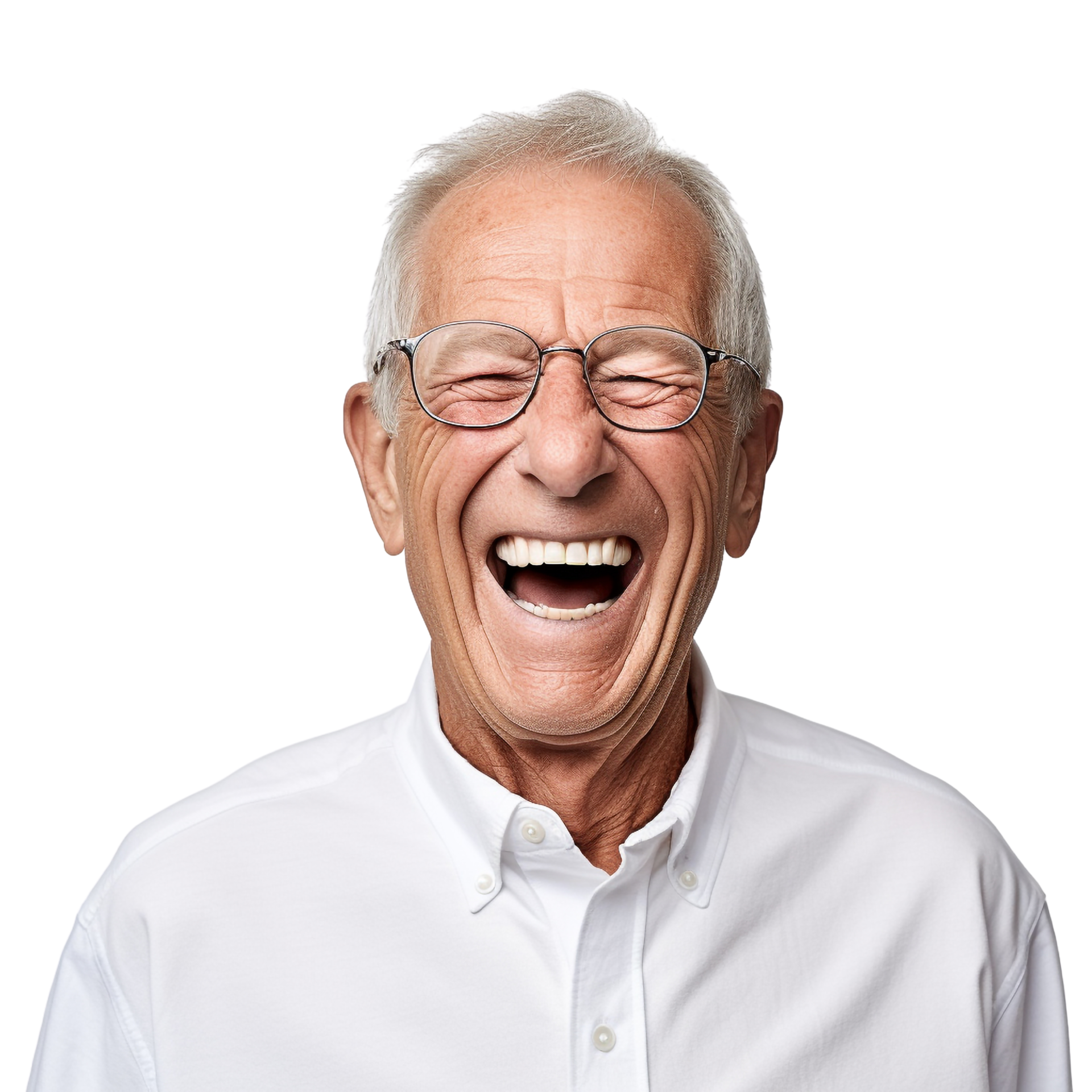 Ai Generated Old Man Portrait Clip Art 40216802 Png