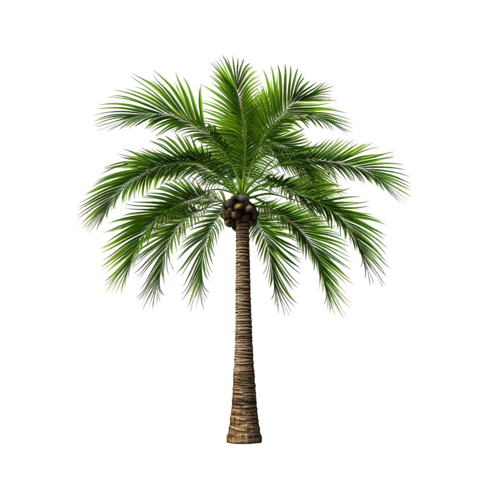 AI generated Green palm tree clip art 40219060 PNG