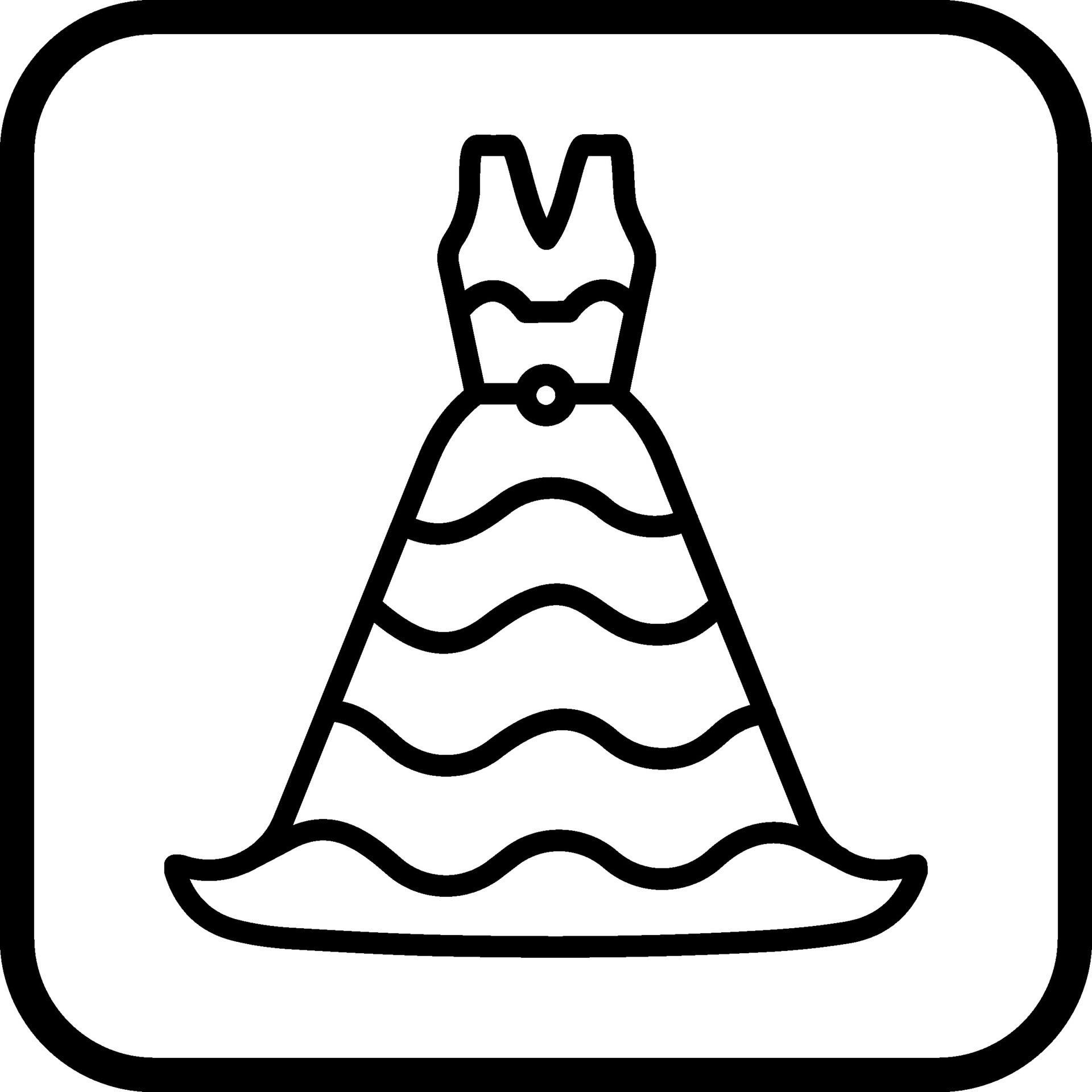 Dress Vector Icon 40232952 Vector Art At Vecteezy