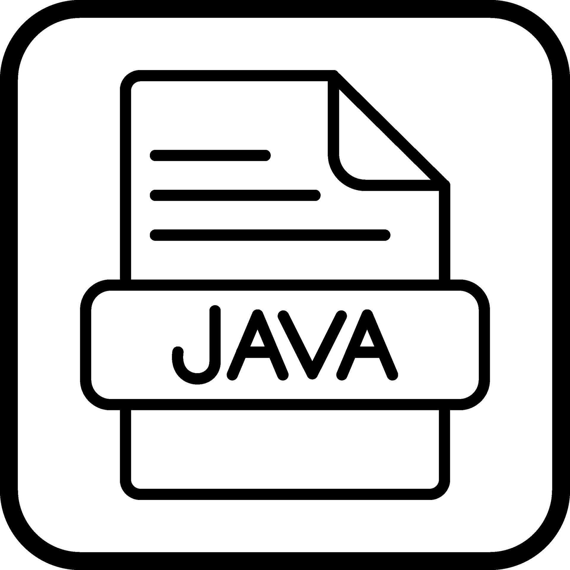 icono de vector de java 40234887 Vector en Vecteezy