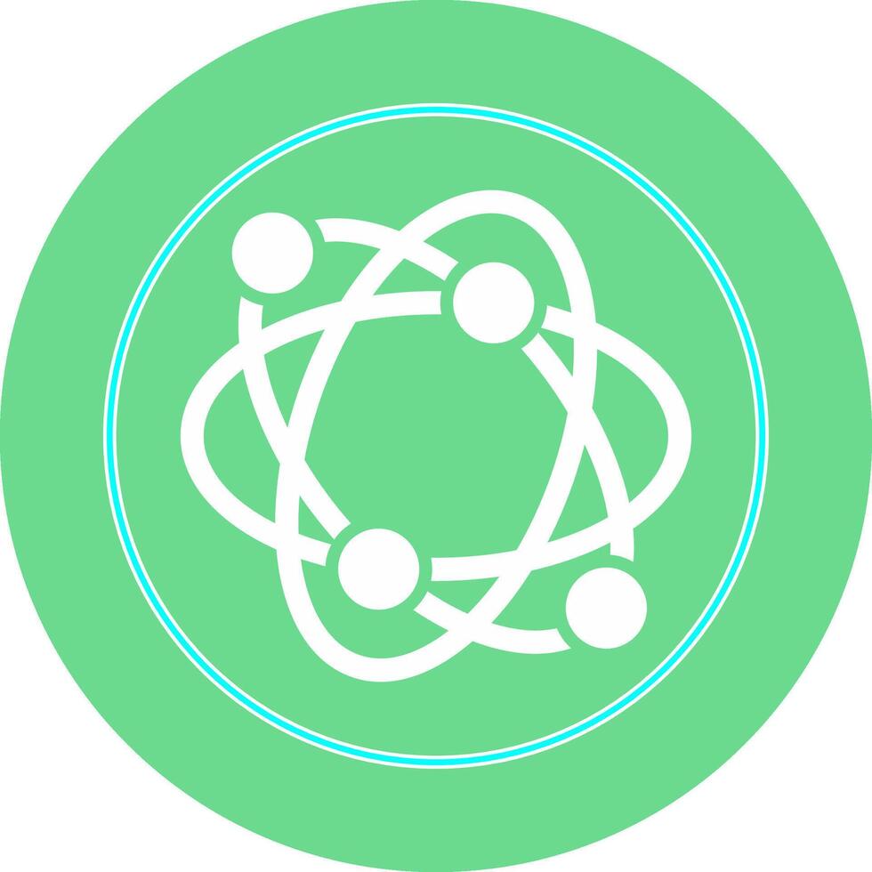 Atomic Structure Vector Icon 40239603 Vector Art At Vecteezy