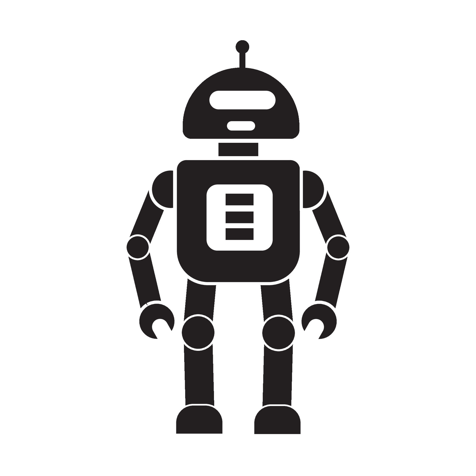 robot icon logo vector design template 40248689 Vector Art at Vecteezy