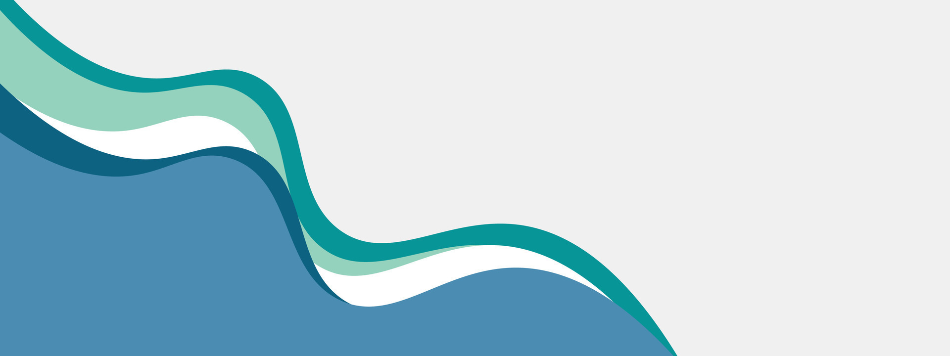 Abstract steel blue and teal banner template with dynamic background ...