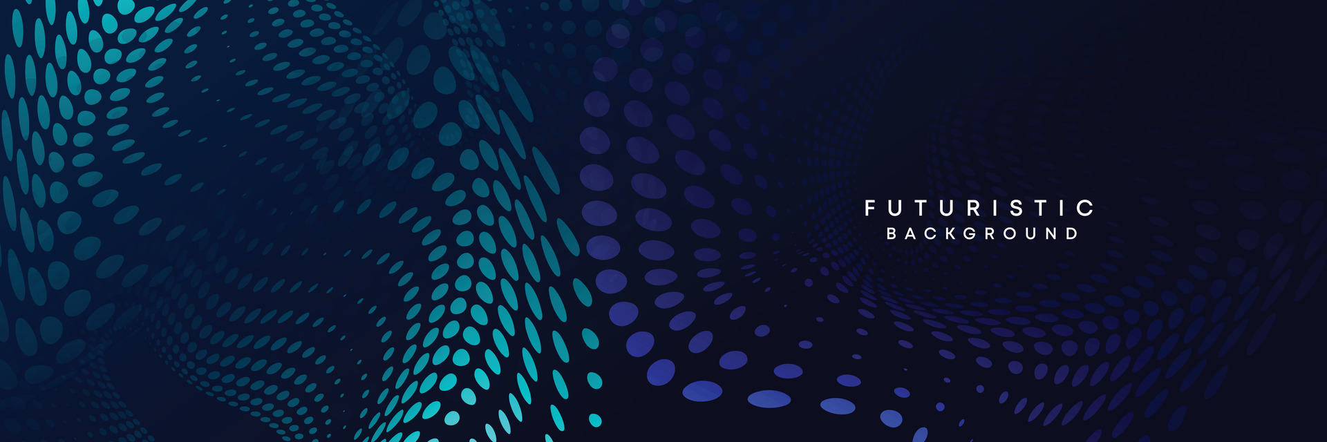 Dark blue digital technology banner gradient web background. Blue ...