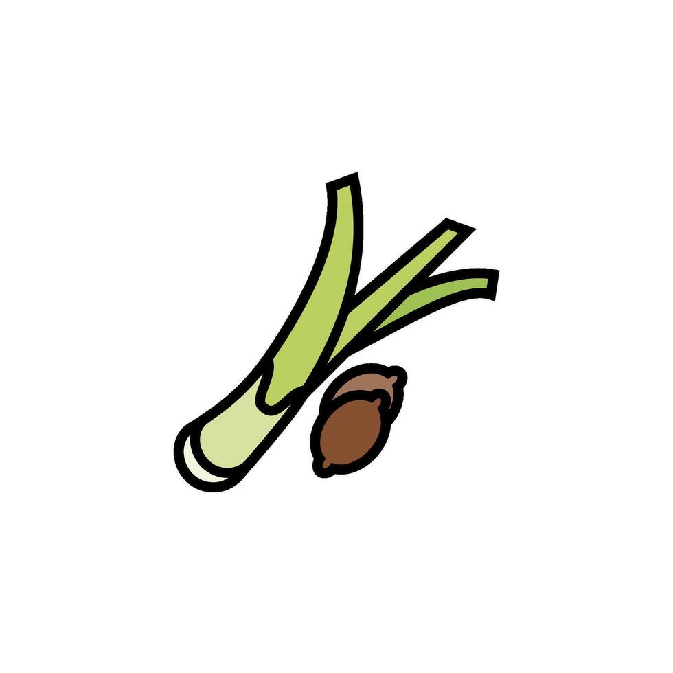 Lemongrass Icon Vector Design Templates 40258967 Vector Art At Vecteezy
