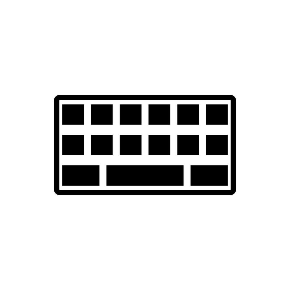 keyboard icon vector design template 40259195 Vector Art at Vecteezy
