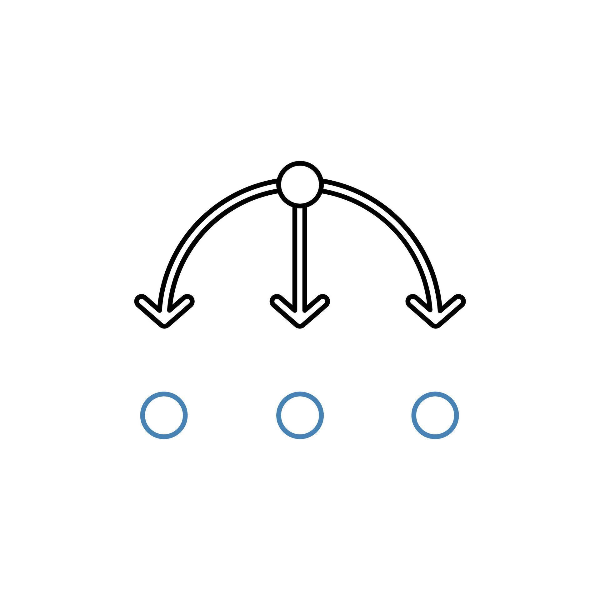 inheritance concept line icon. Simple element illustration. inheritance ...