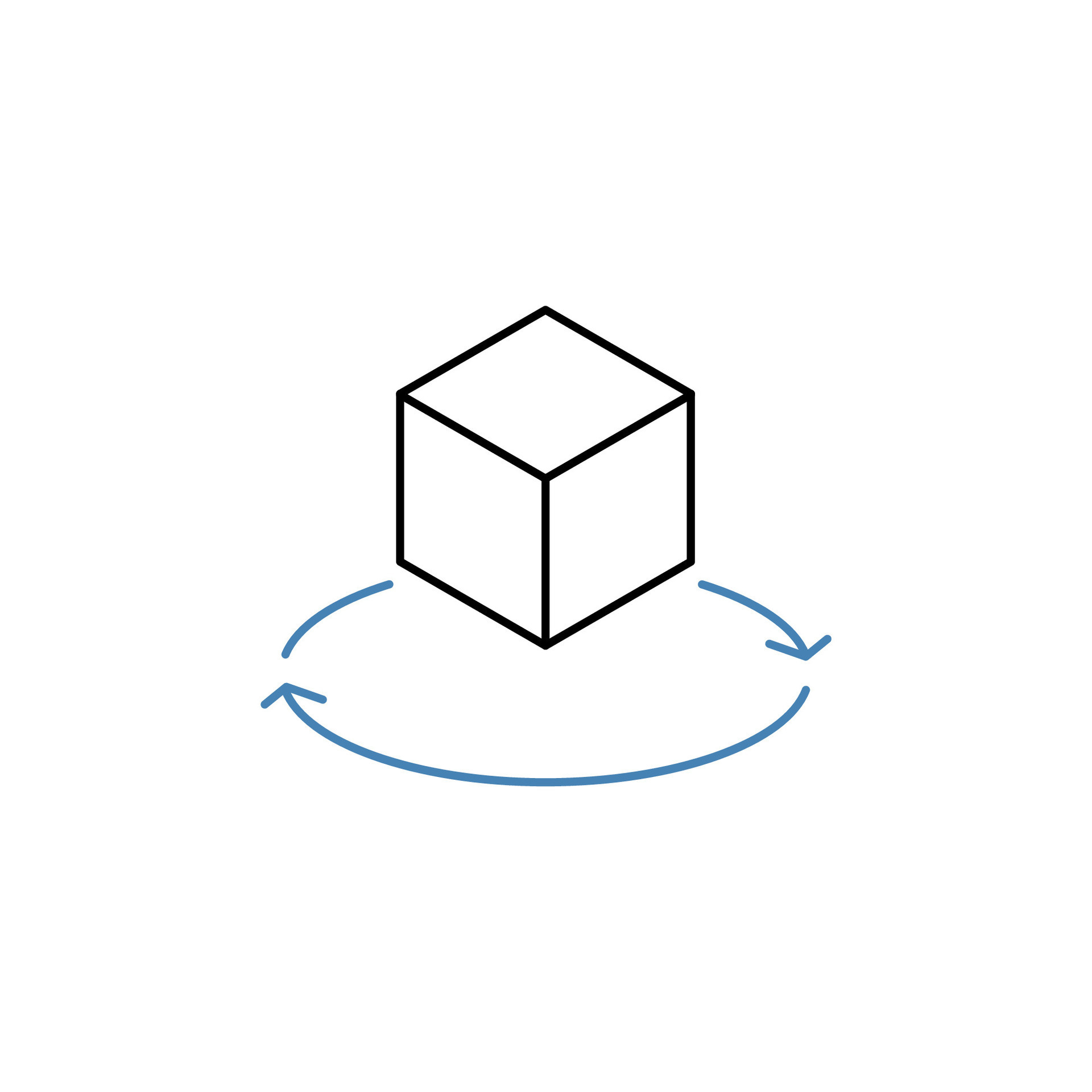 Visualization Concept Line Icon Simple Element Illustration