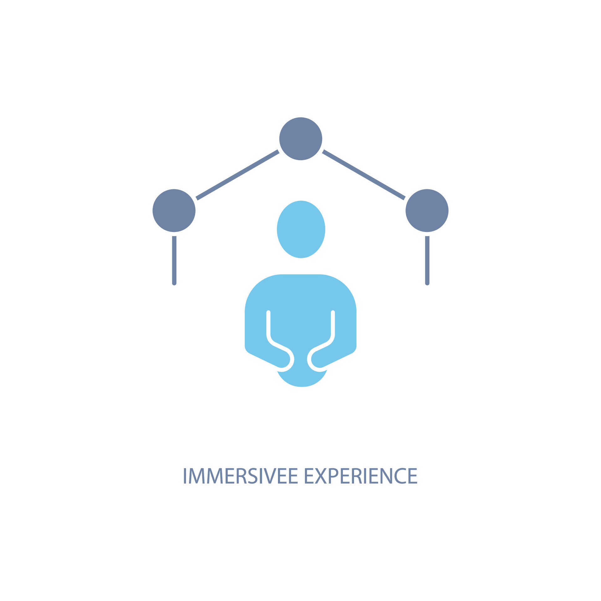 immersivee experience concept line icon. Simple element illustration. immersivee experience ...