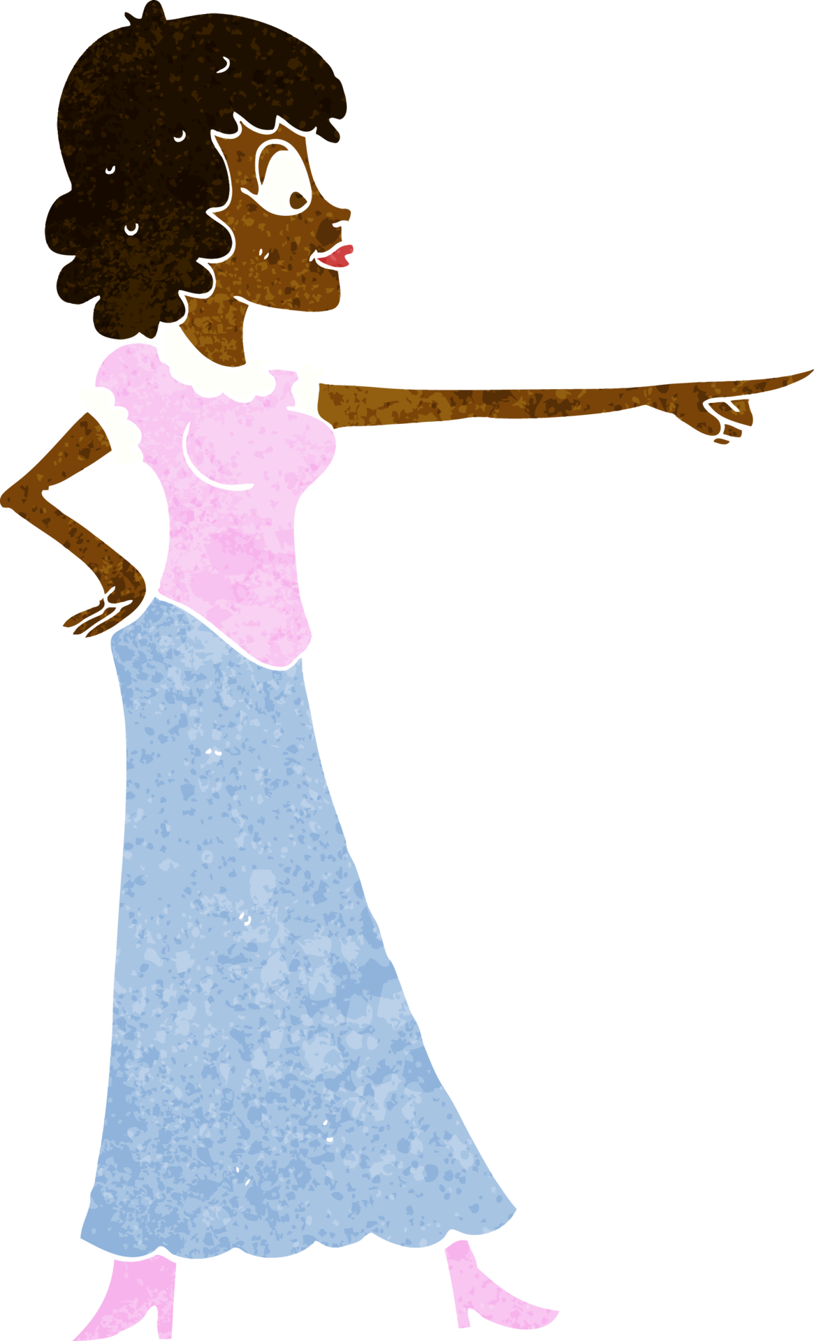 cartoon woman pointing finger 40267518 PNG cartoon woman pointing finger 40267518 PNG