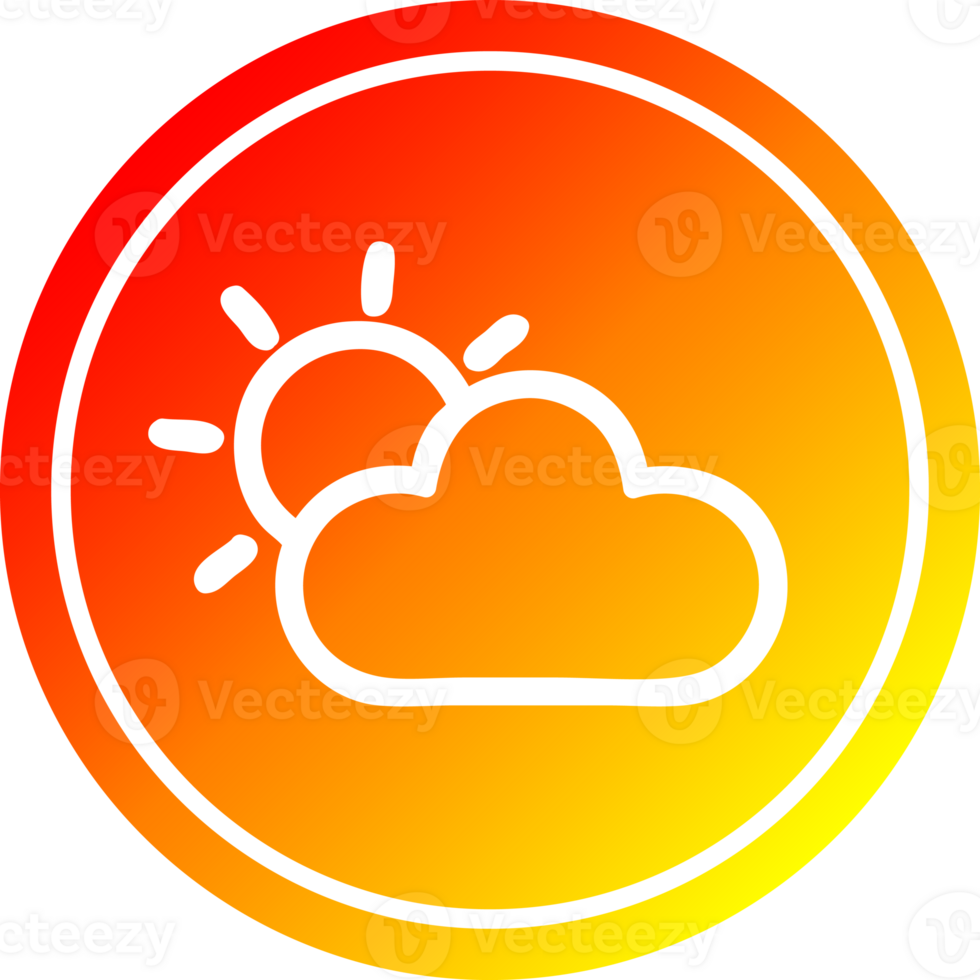 Dom y nube circular icono con calentar degradado terminar 40270852 PNG Dom y nube circular icono con calentar degradado terminar 40270852 PNG