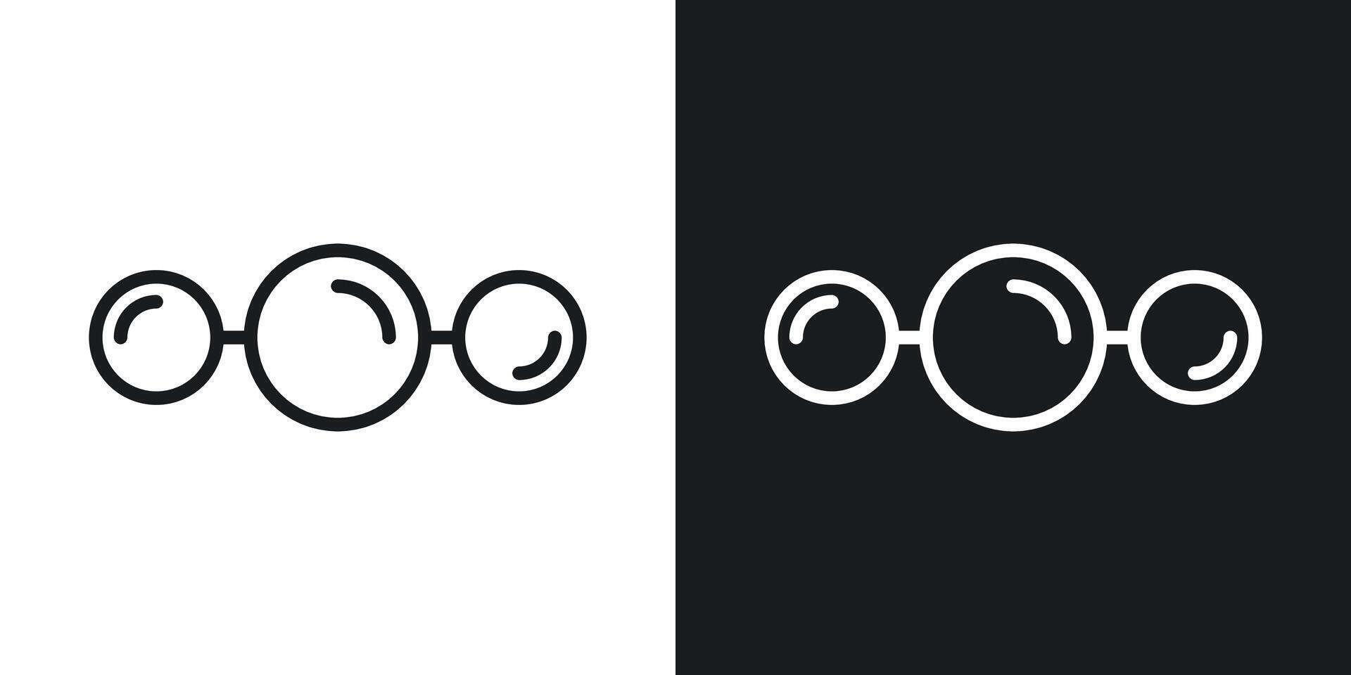 Linear Molecular Structure Icon 40281370 Vector Art At Vecteezy