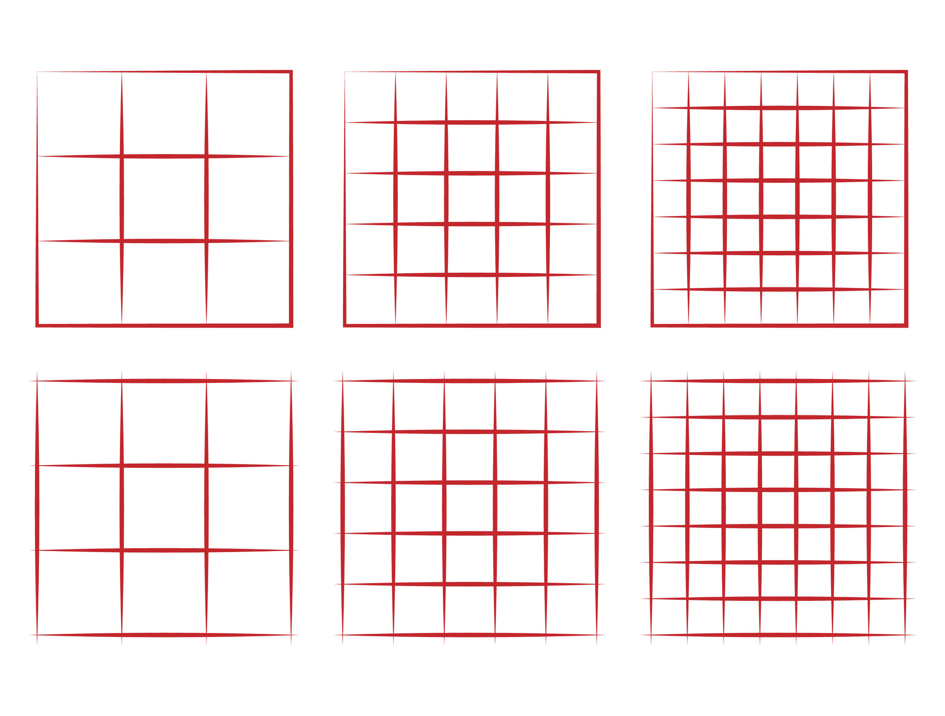 Horizontal Grid Lines In Graph Style Grid Shapes Vector Design