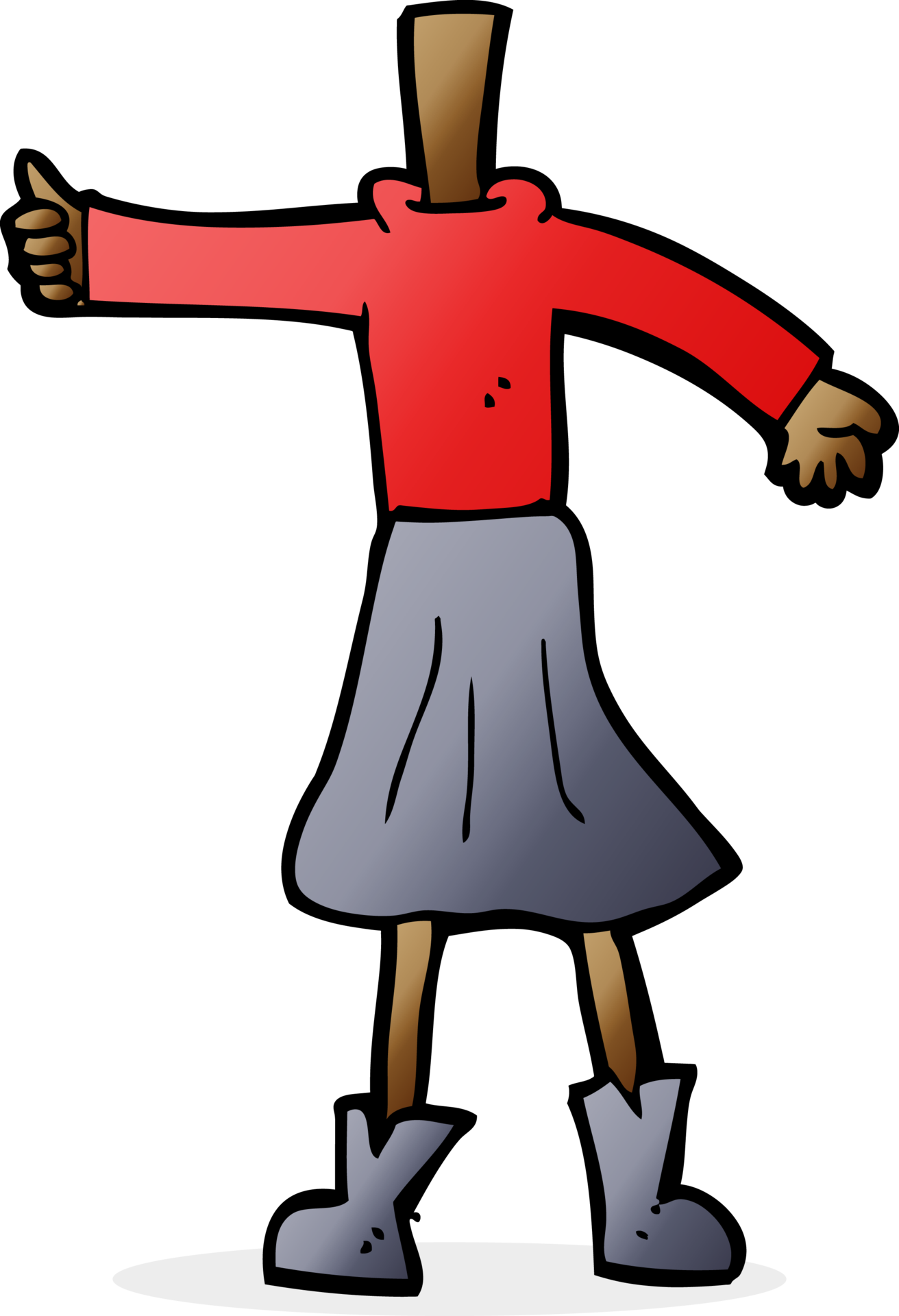 Cartoon Female Body Add Photos Or Mix And Match Cartoons 40288208 Png