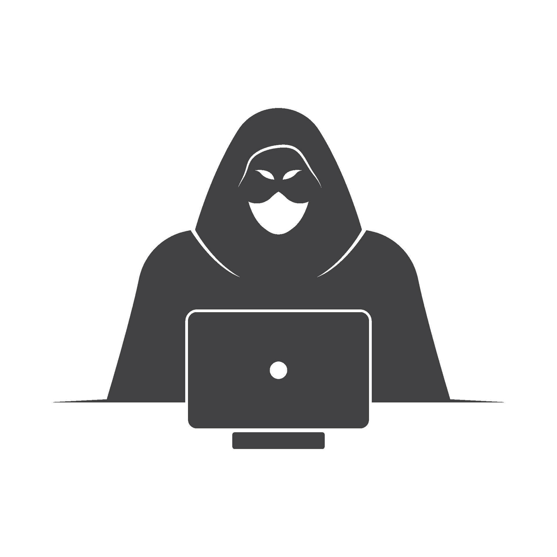 Anonymous hacker character illustration vector design 40294715 Vector ...