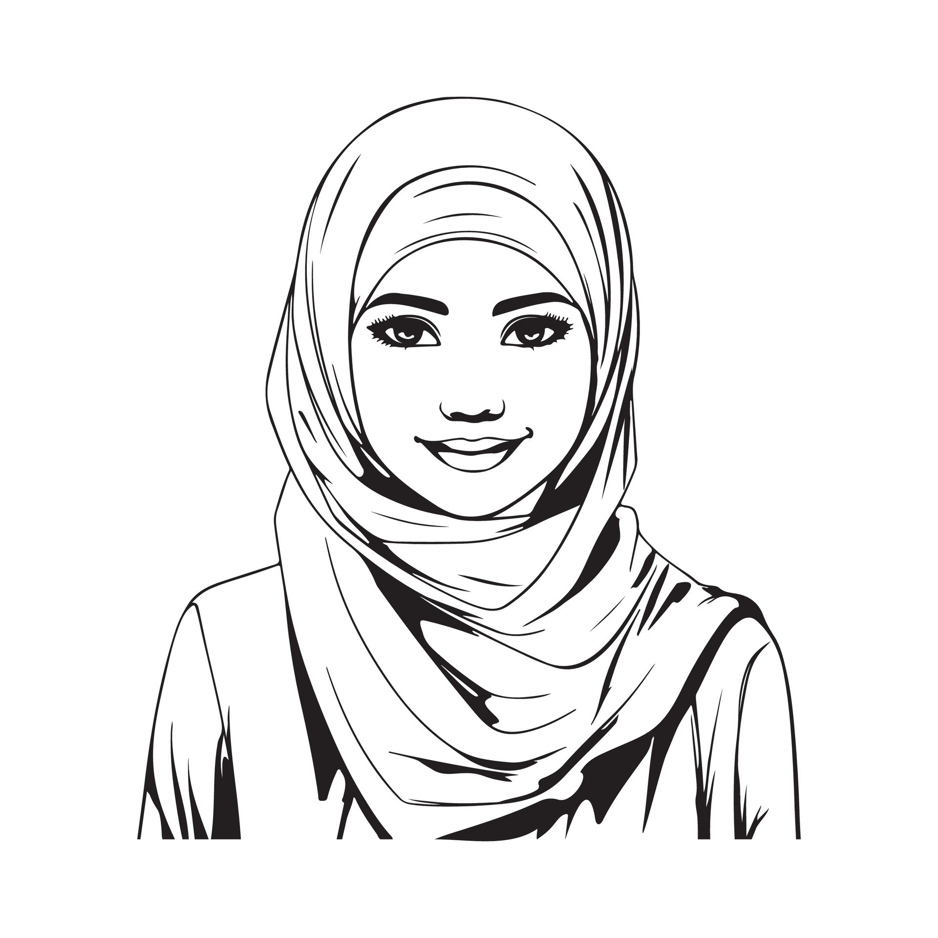Hijab Vector Art, Icons, and Graphics 40298570 Vector Art at Vecteezy Hijab Vector Art, Icons, and Graphics 40298570 Vector Art at Vecteezy