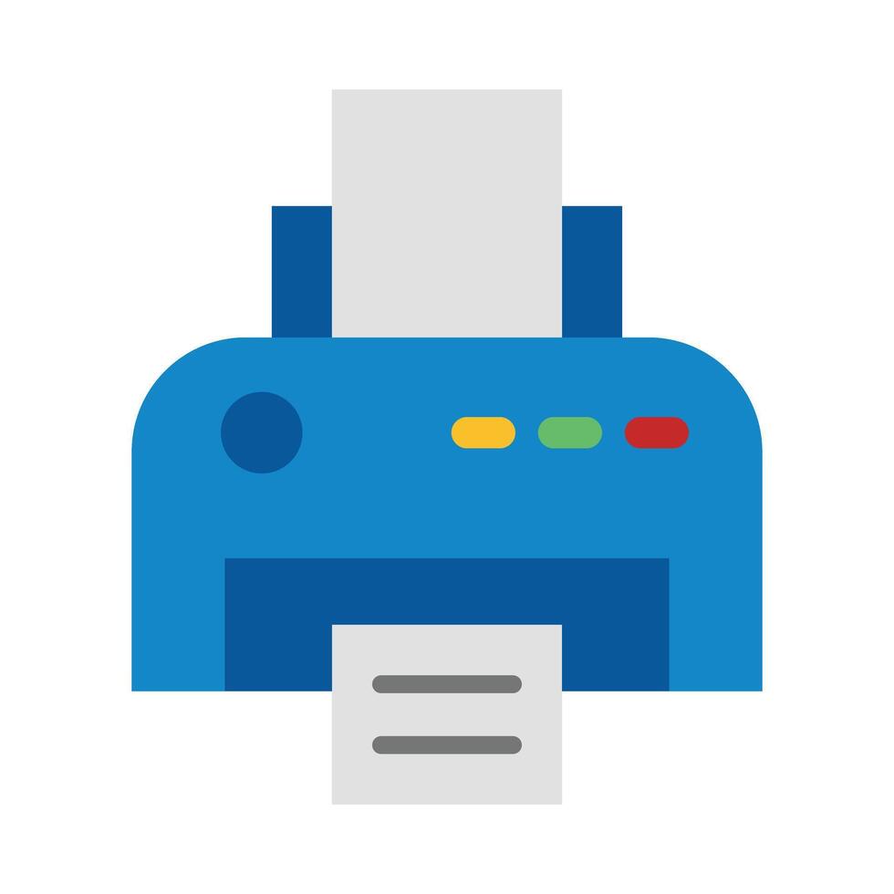 Printer Vector Flat Icon 40299150 Vector Art At Vecteezy