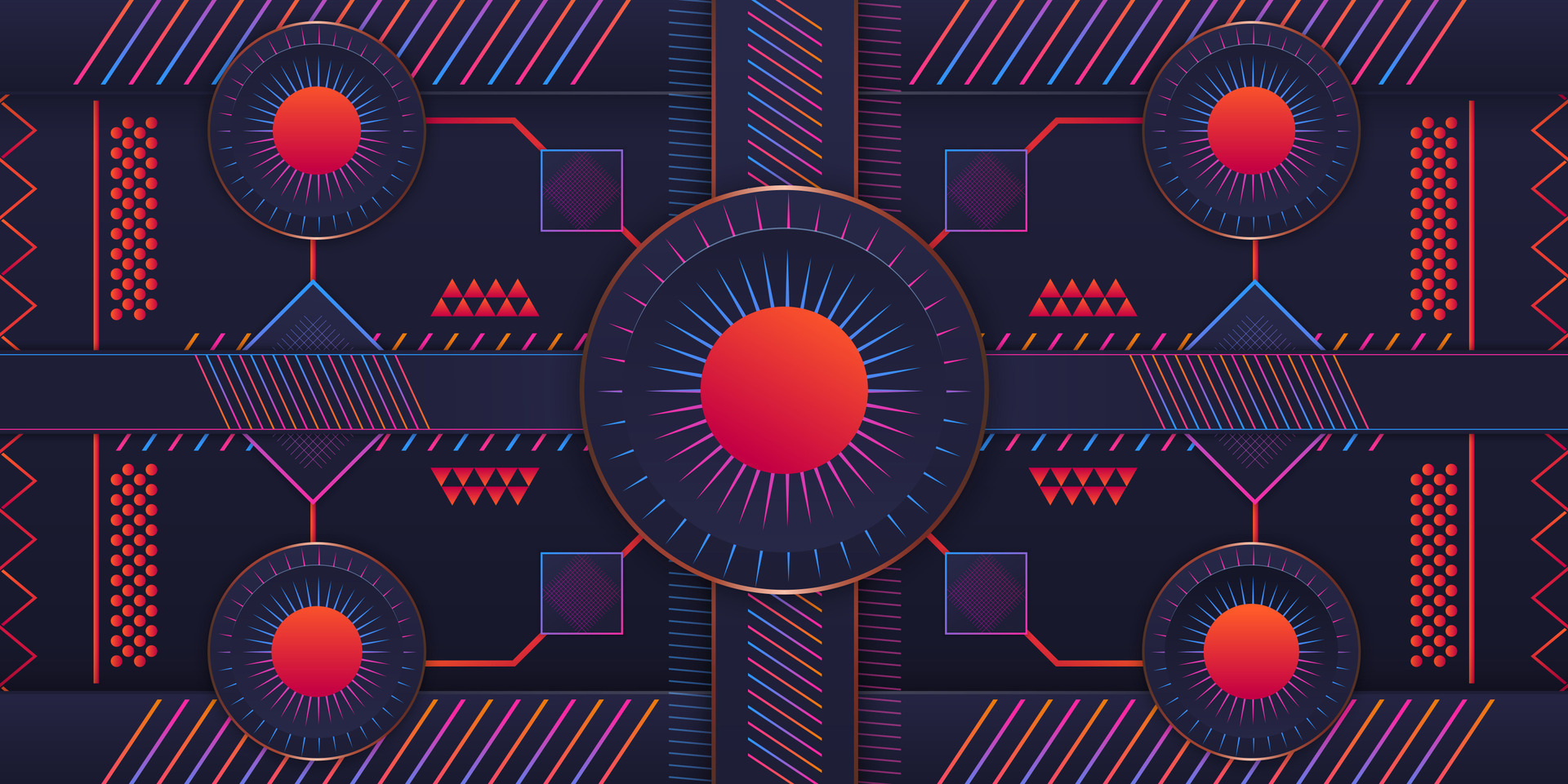 Abstract Geometric Futuristic Background Design 40300842 Vector Art At