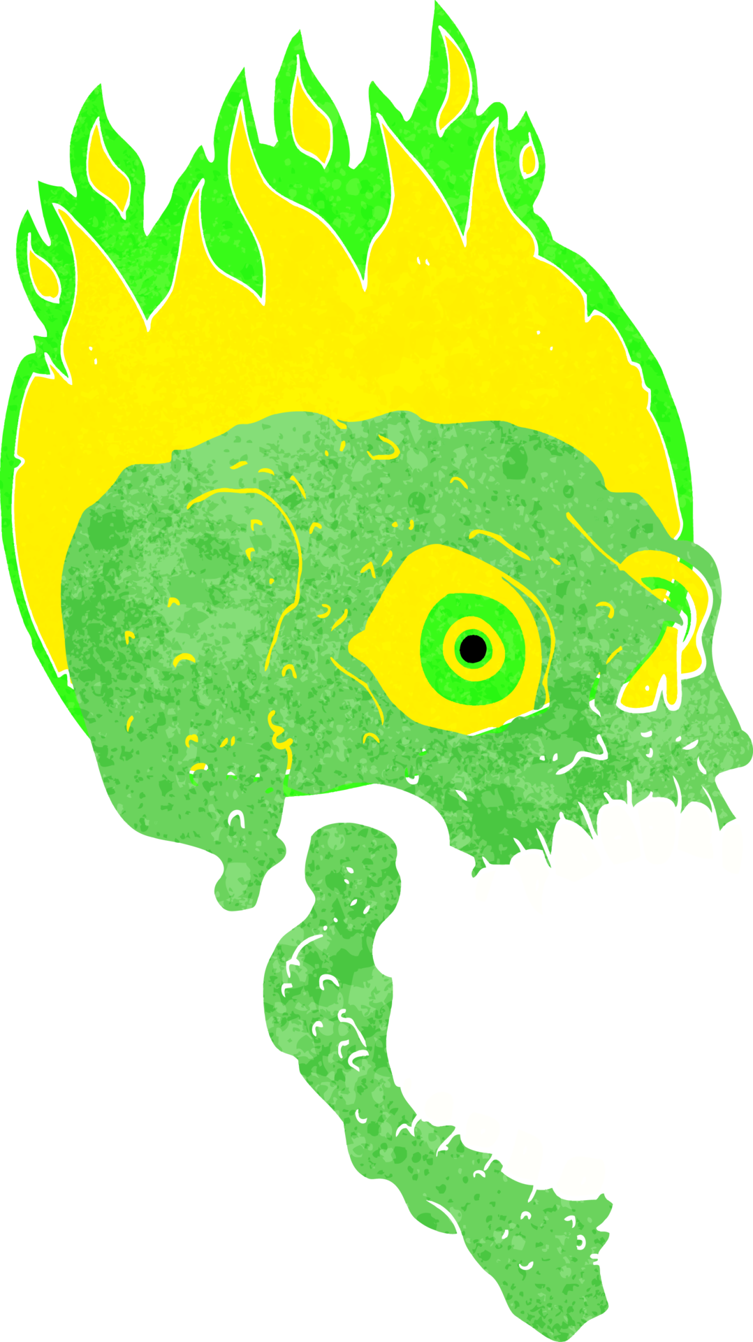 Cartoon Scary Skull 40305460 Png