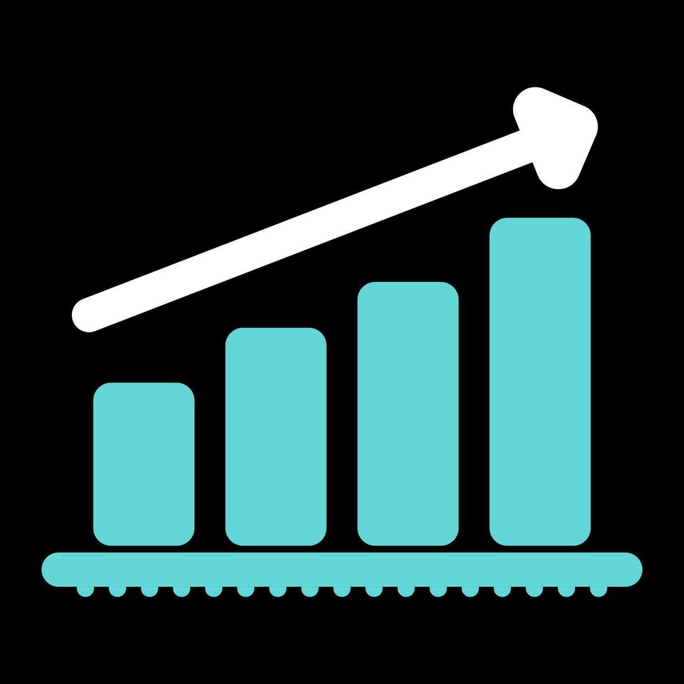 Chart Increasing Vector Icon 40310025 Vector Art at Vecteezy