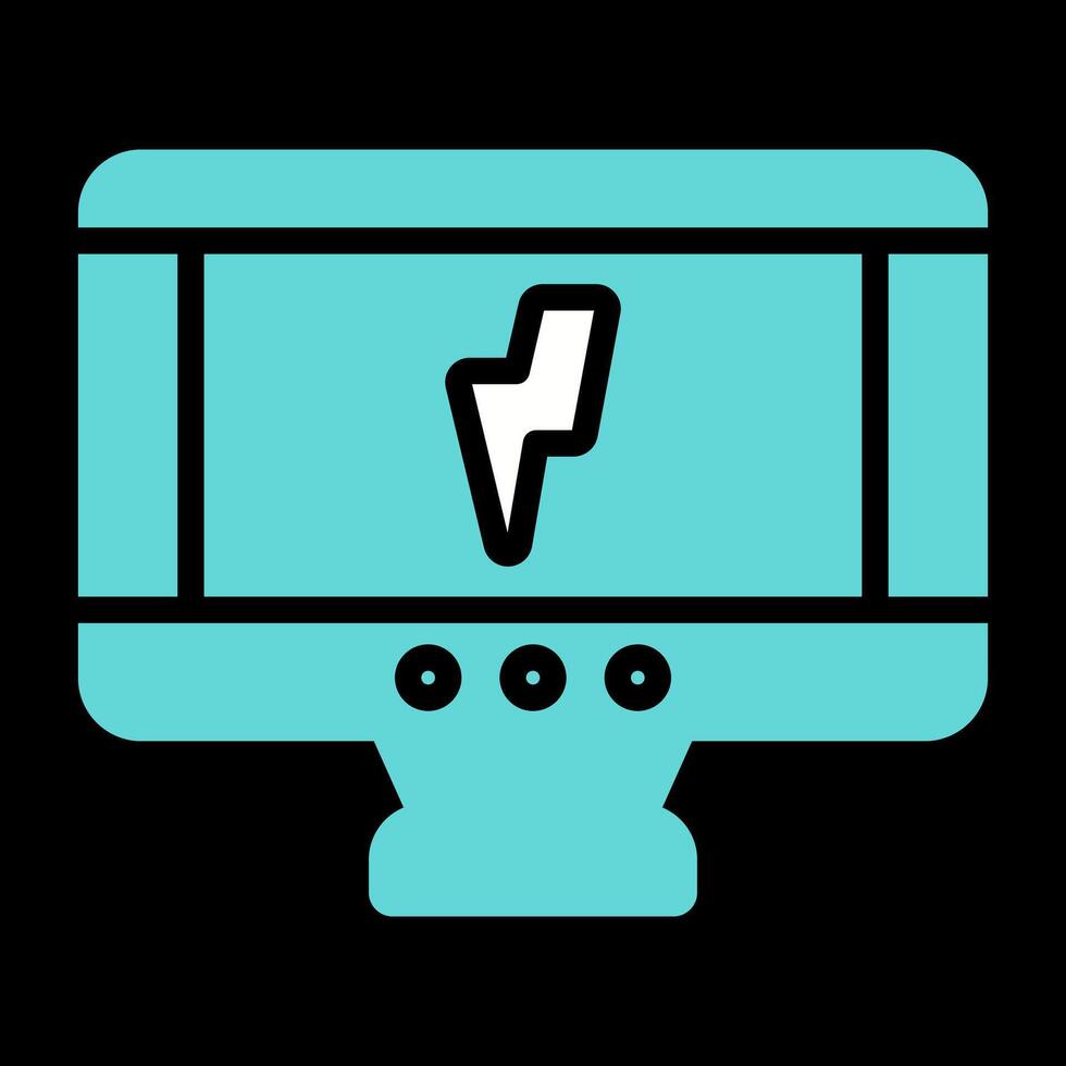 Thunderbolt Vector Icon 40310348 Vector Art at Vecteezy