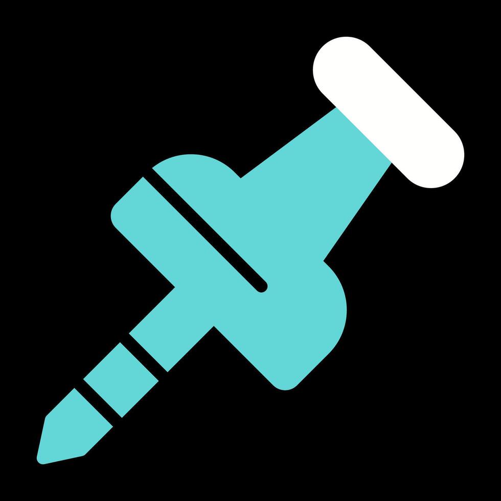 Pushpin Vector Icon 40310622 Vector Art at Vecteezy