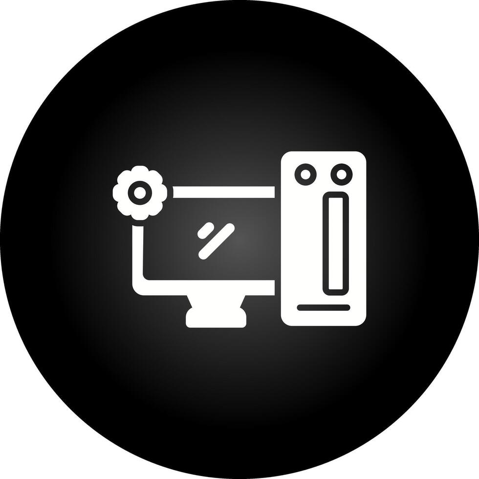 Computer Settings Vector Icon 40310633 Vector Art at Vecteezy