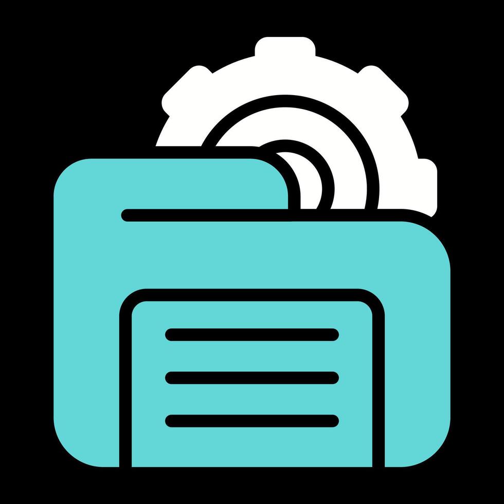 Folder Management Vector Icon 40310754 Vector Art at Vecteezy