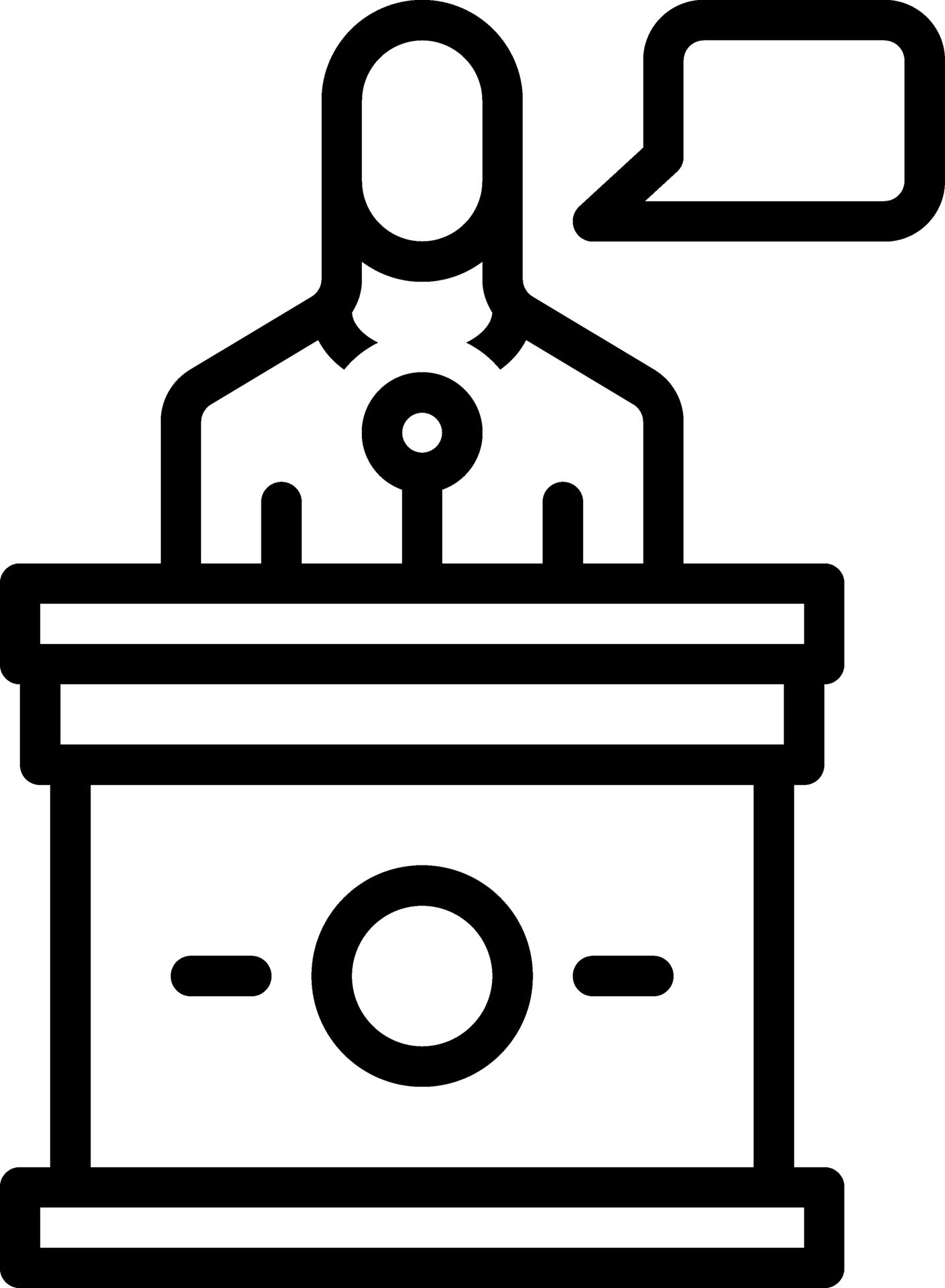 Vector black line icon for defendant 40323694 Vector Art at Vecteezy Vector black line icon for defendant 40323694 Vector Art at Vecteezy