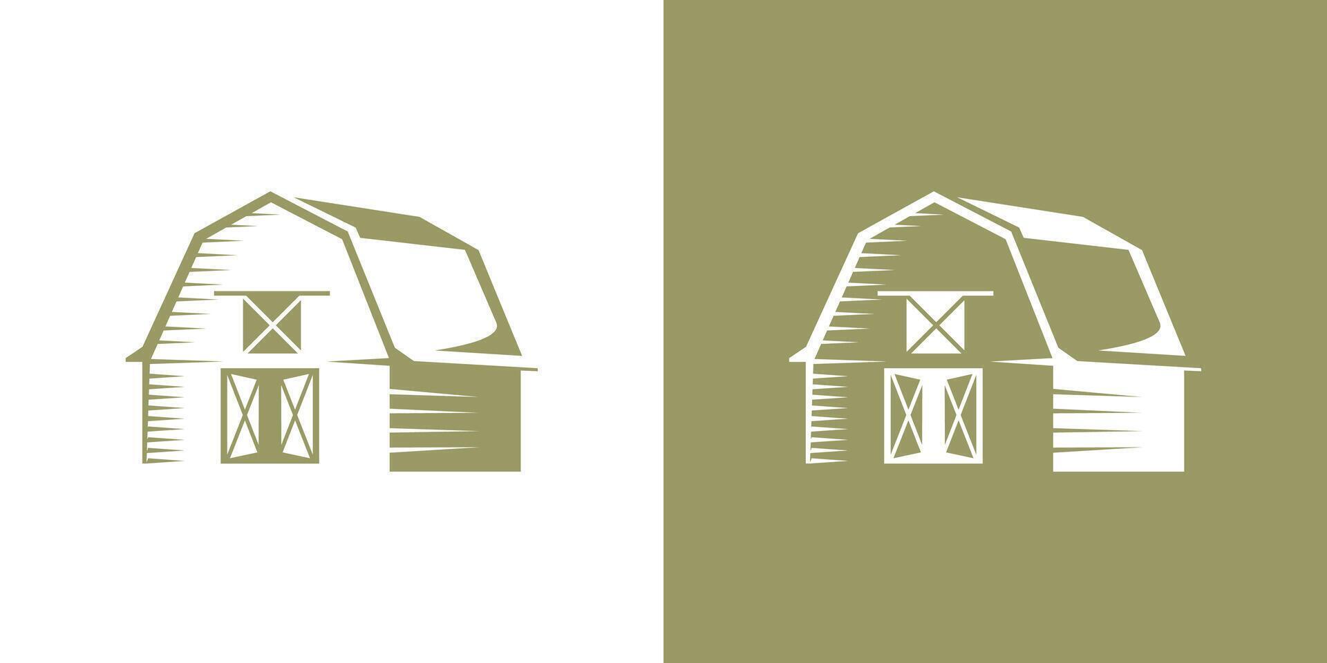 Farmhouse,warehouse or barn vintage logo design. vector illustration 40328720 Vector Art at Vecteezy