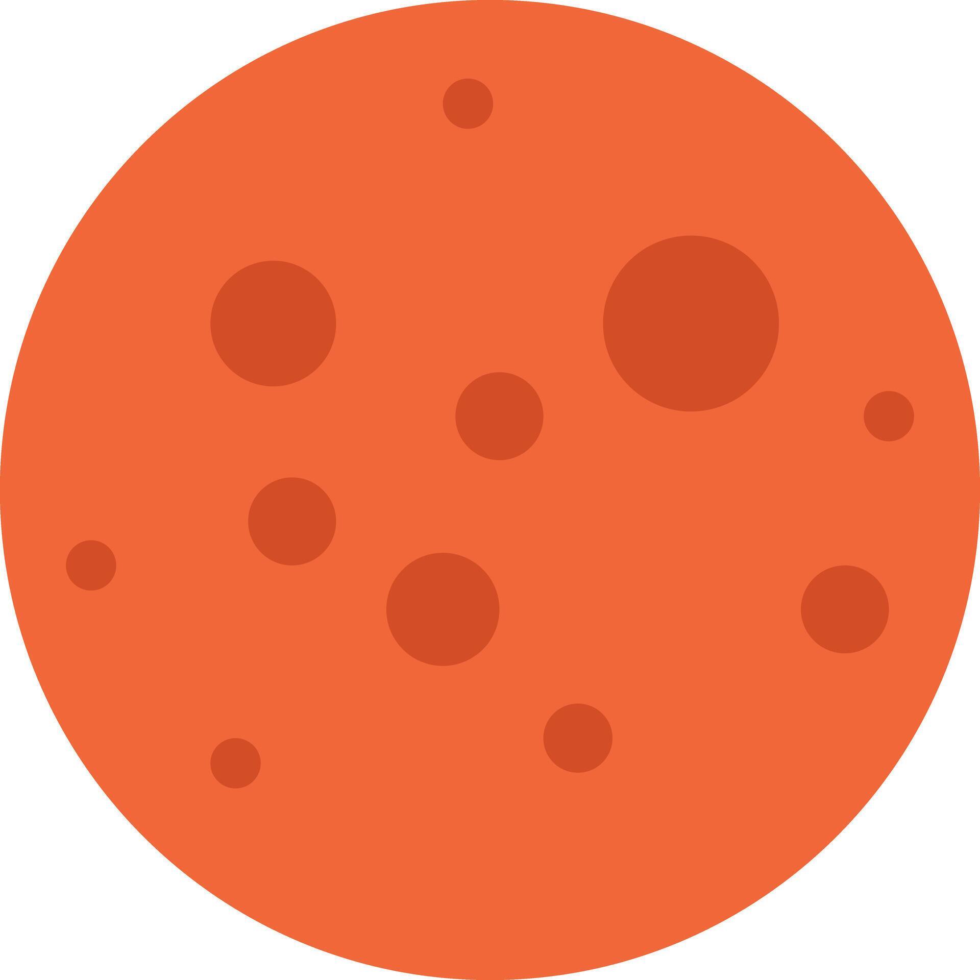 Mars planet icon. Red planet solar system sign. Cartoon of Mars symbol ...