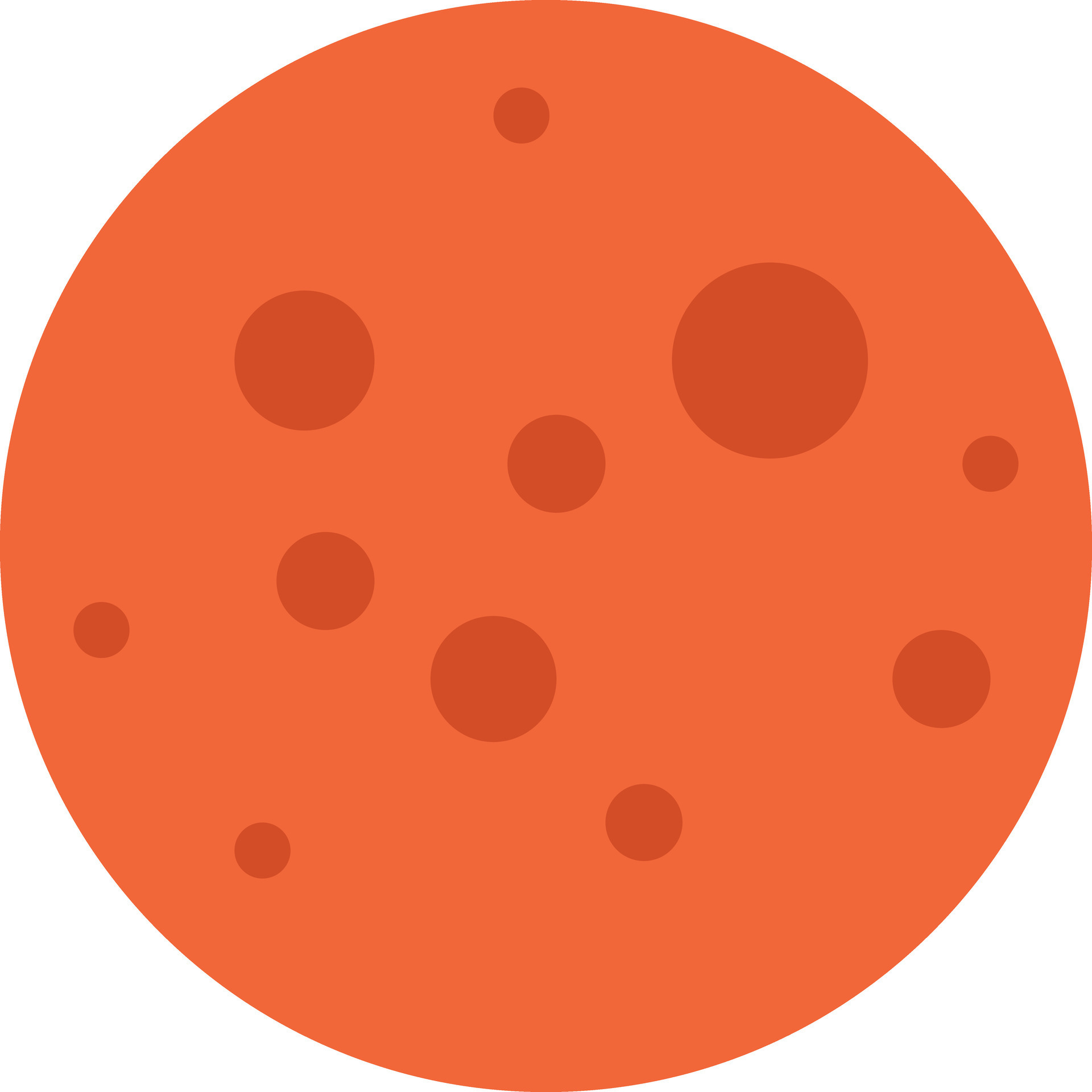 Mars planet icon. Red planet solar system sign. Cartoon of Mars symbol ...