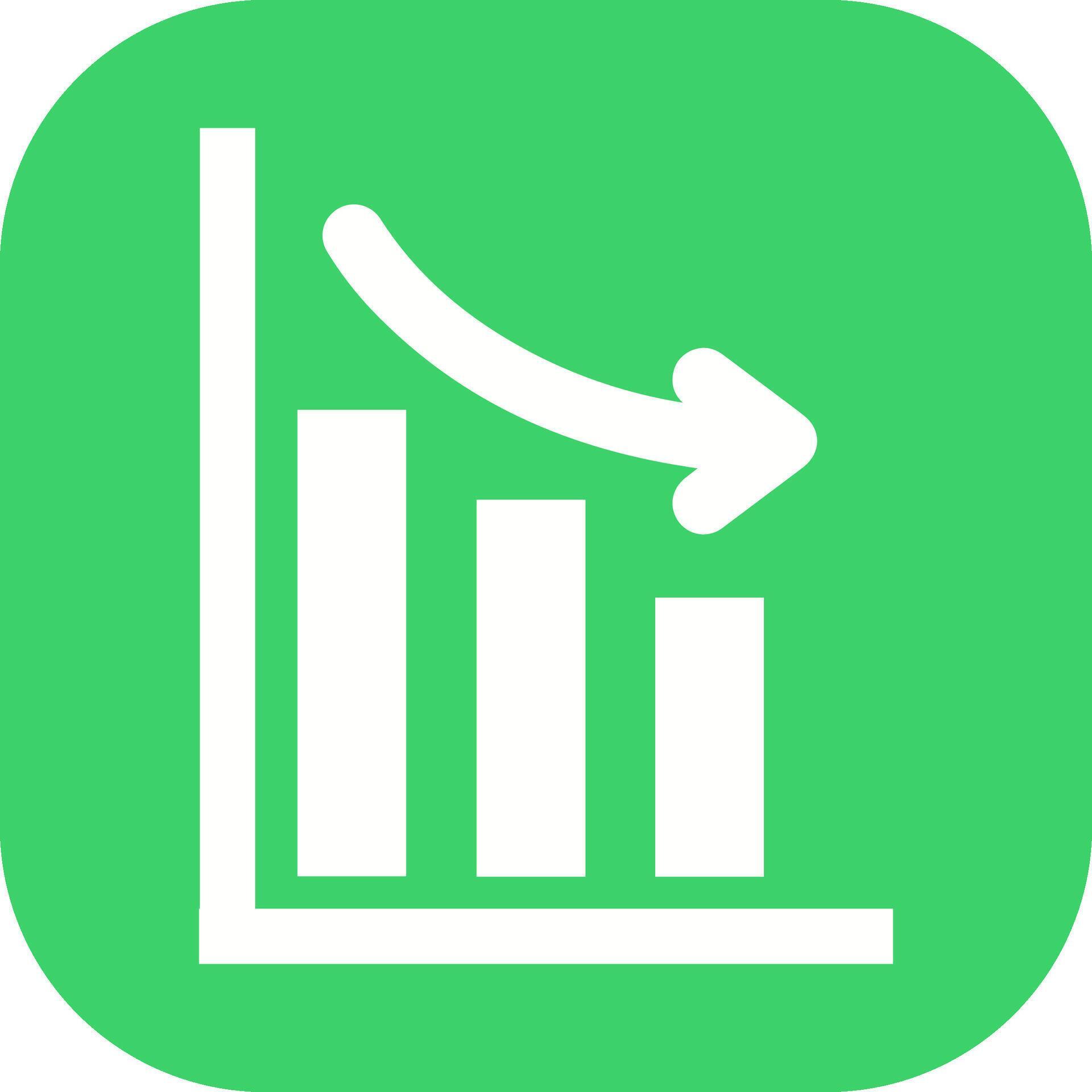 Decrease Vector Icon 40364193 Vector Art at Vecteezy