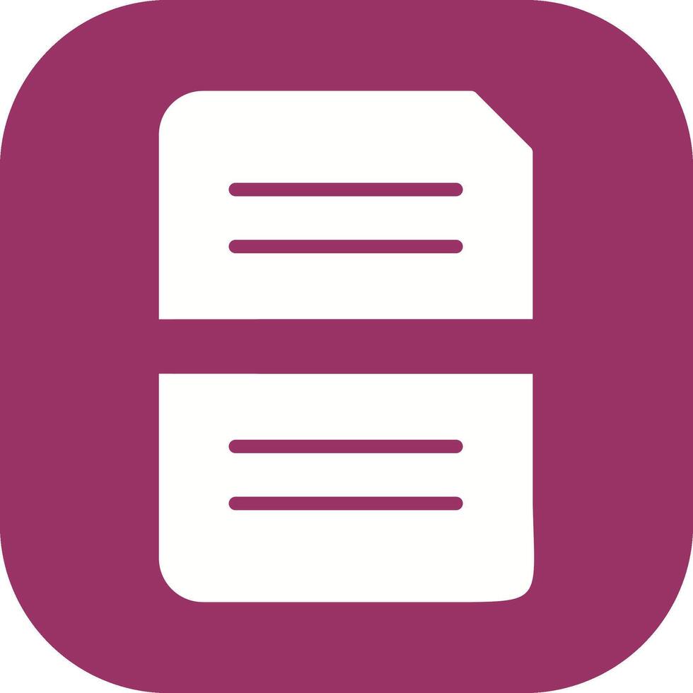 Split Document Vector Icon 40364875 Vector Art at Vecteezy