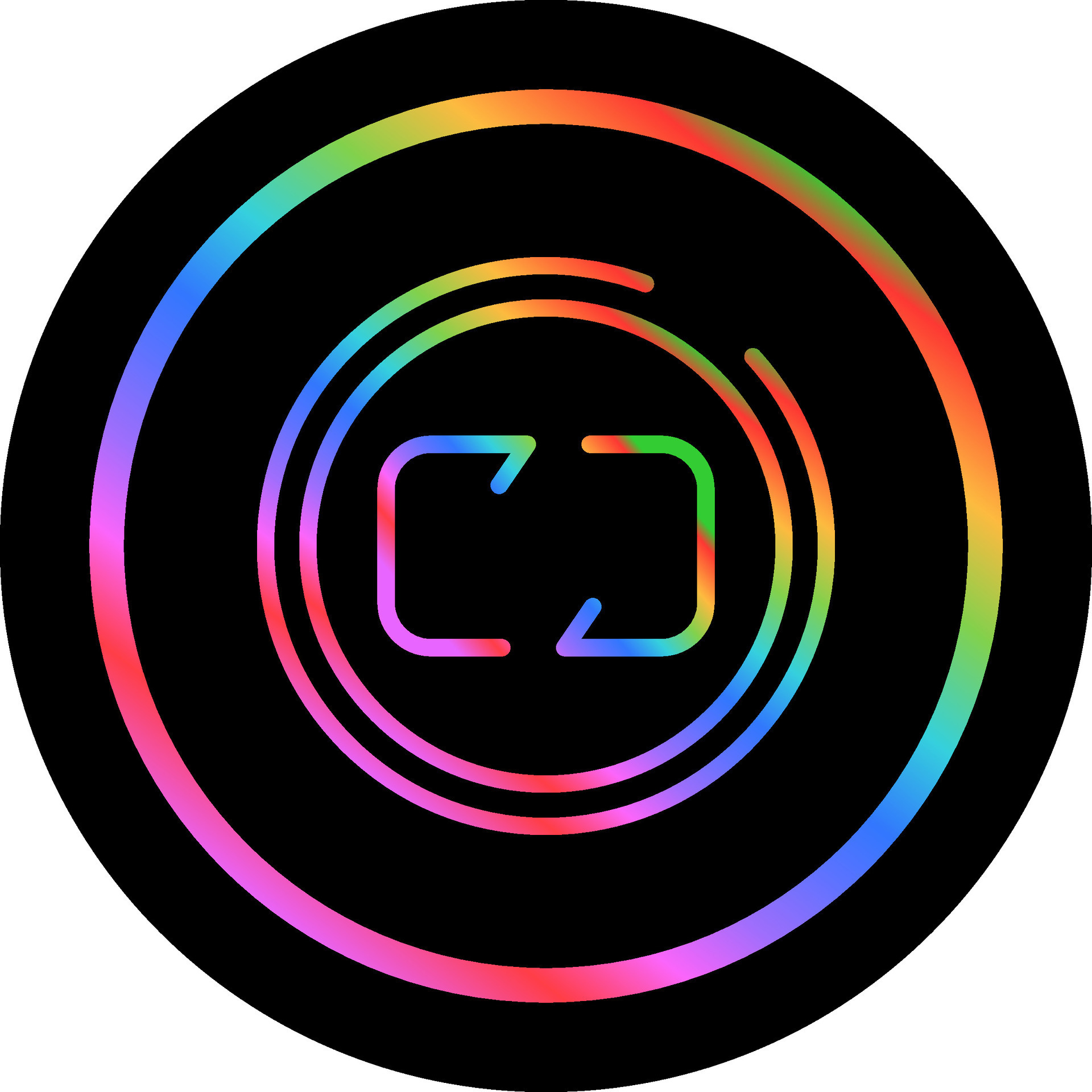 Repeat Icon Vector Icon 40384877 Vector Art at Vecteezy